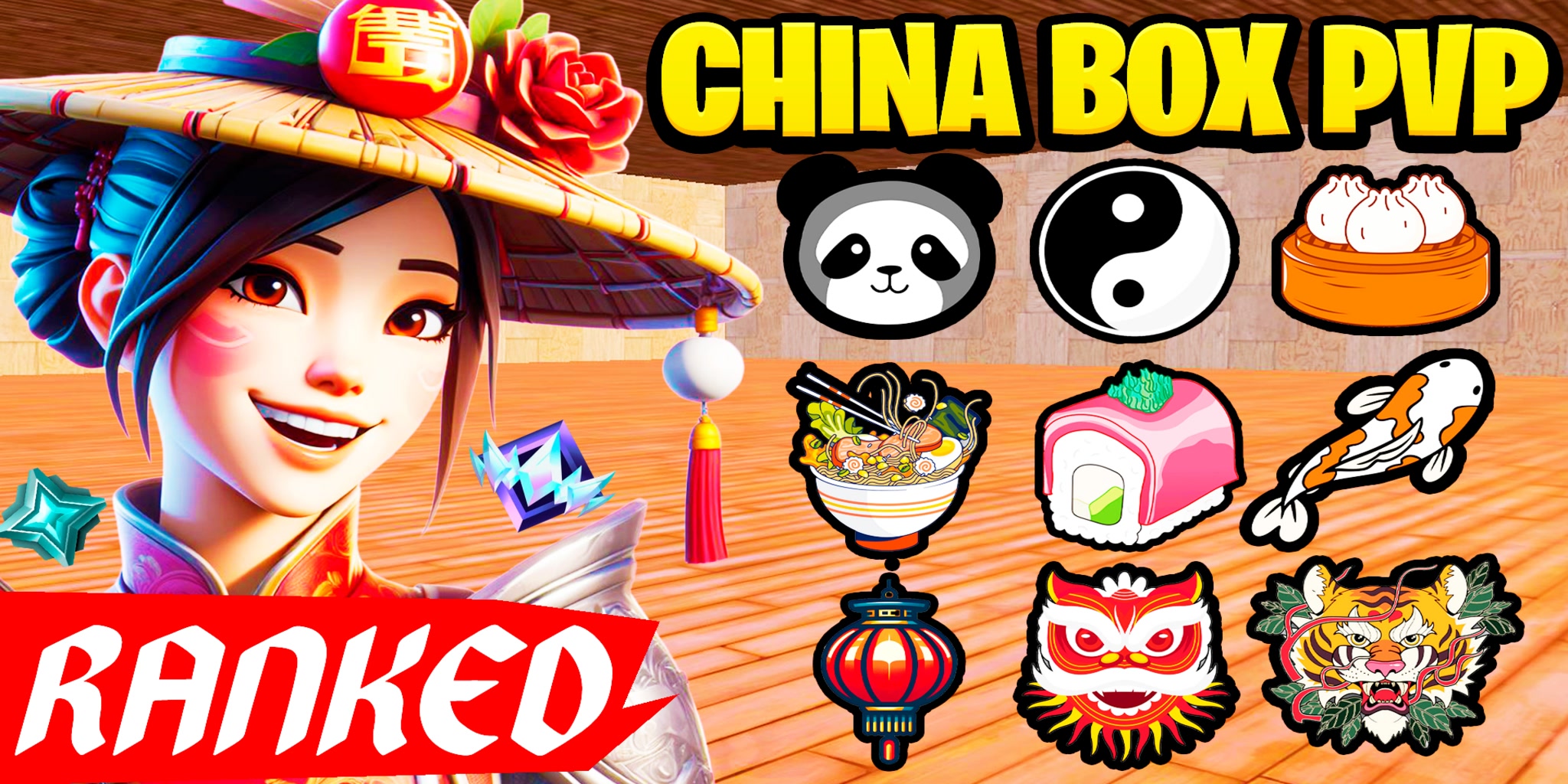 CHINA BOX PVP [RANKED] 3547-6788-0581 by zestfulproov - Fortnite ...