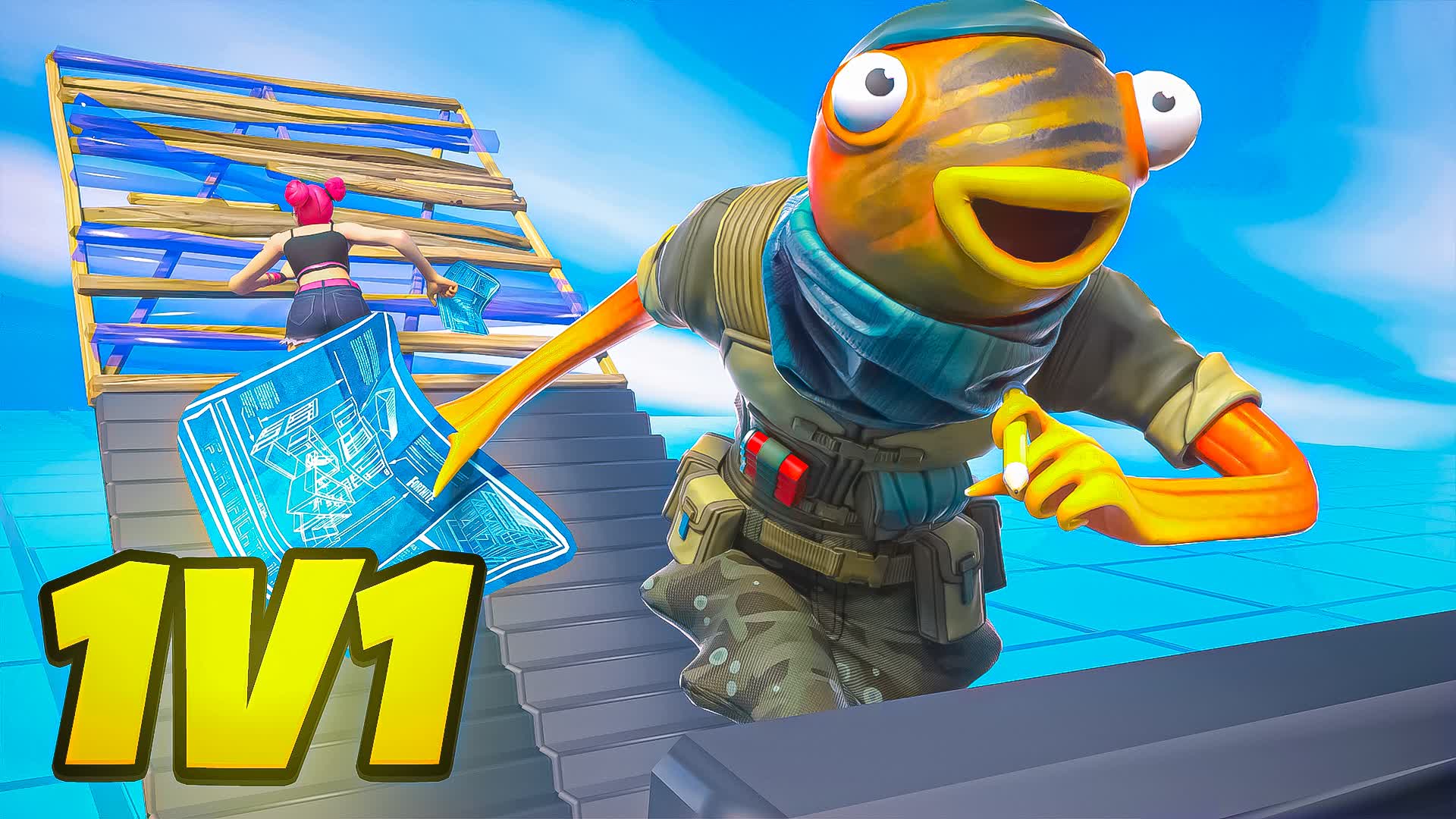 1v1 Build Fight [Mechanics] 9645-7570-7707 от автора semko — Fortnite