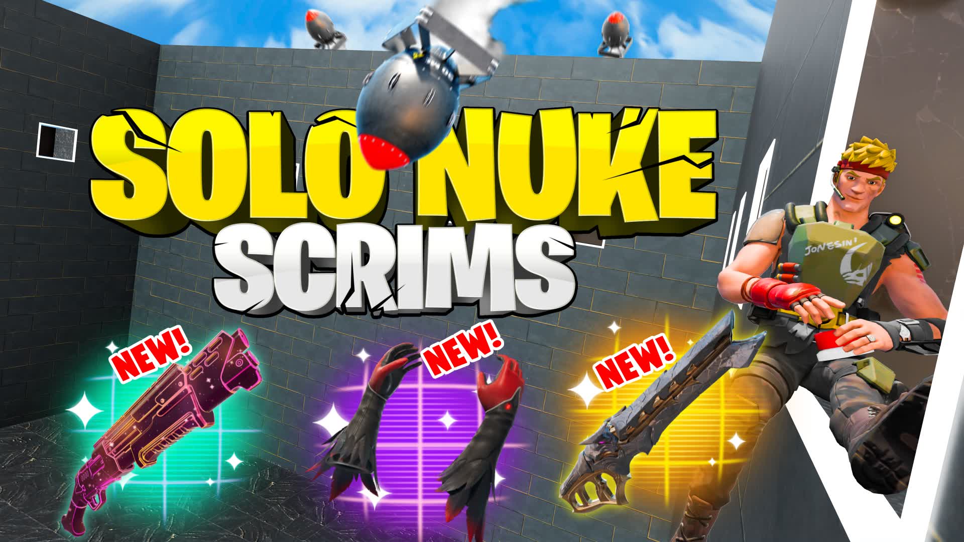 🏆 SOLO NUKE SCRIMS - سكرمز النووي 🏆 1952-5298-7501 by hmzz - Fortnite
