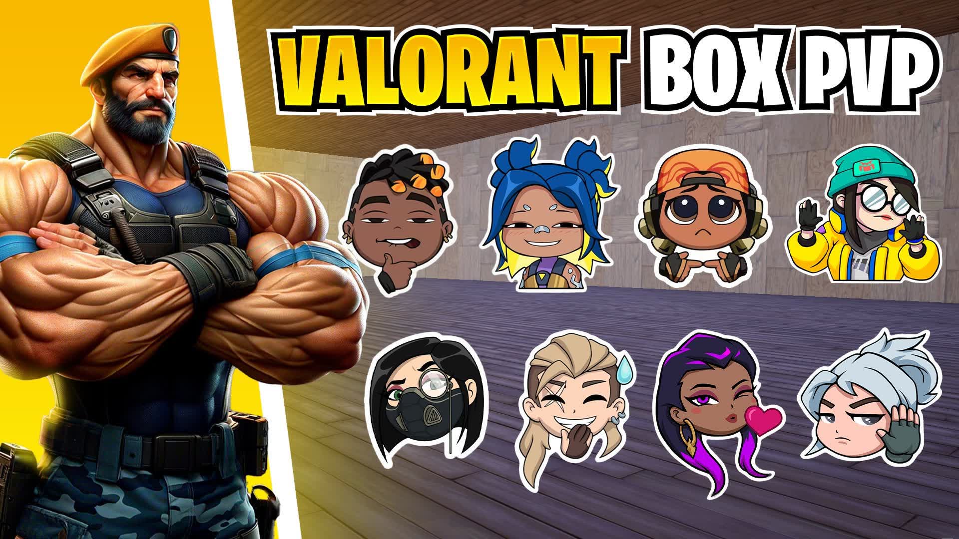 🎯VALORANT BOX PVP📦 0248-3119-5504 by fleo - Fortnite