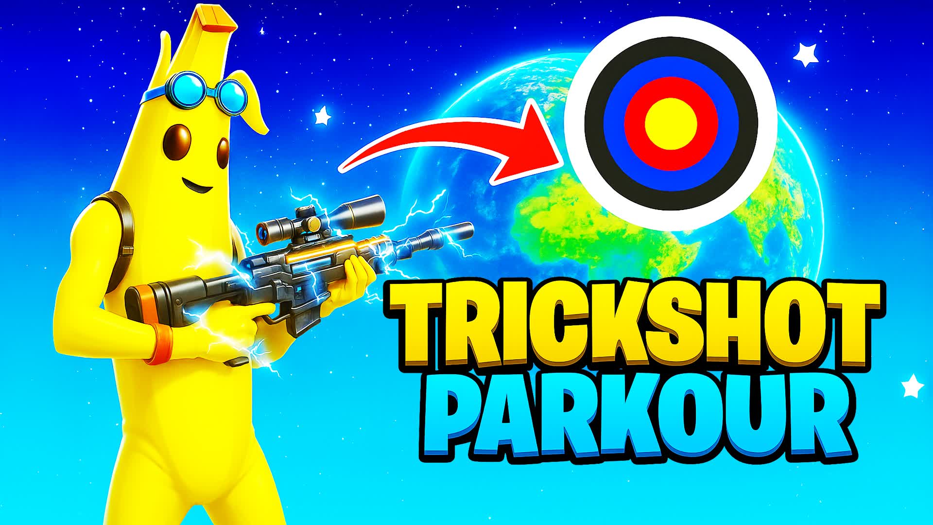 MEGA EASY TRICKSHOT PARKOUR 🎯 NOOBIE 0189-4224-5349 by creatorstudios - Fortnite Creative Map ...