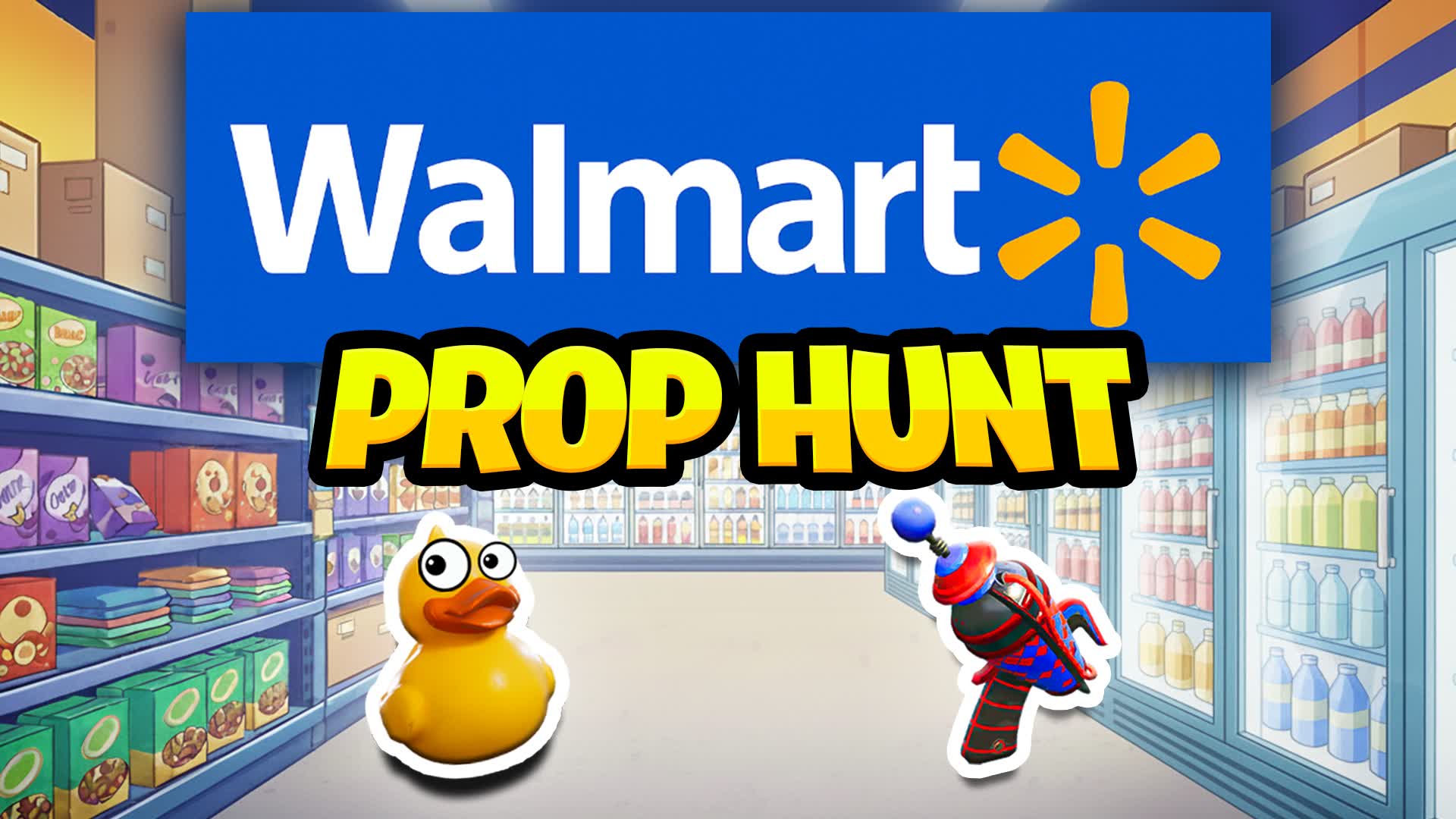 WALMART [PROP HUNT] 🛒 0430-8825-9409 by leximaps - Fortnite