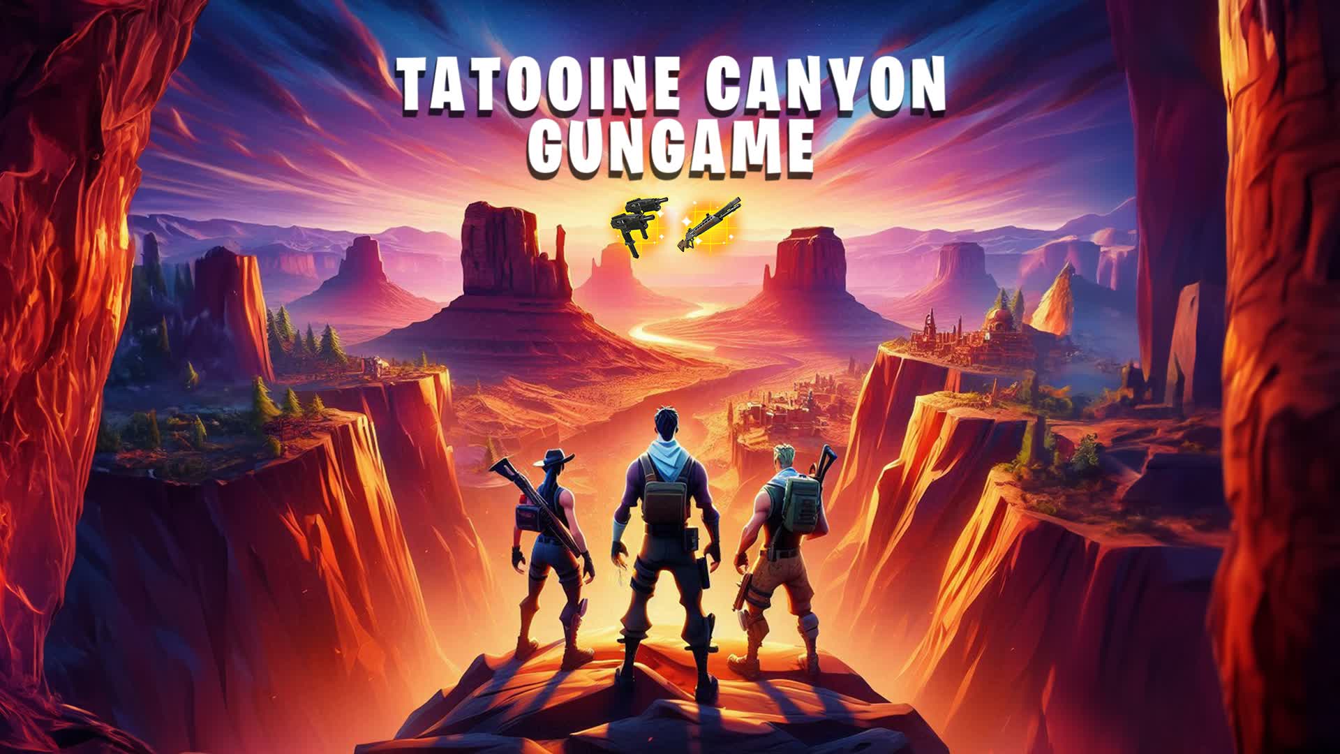 TATOOINE CANYON - GUN GAME ONE SHOT 🎯 1216-2679-2705 by sunsetduo ...