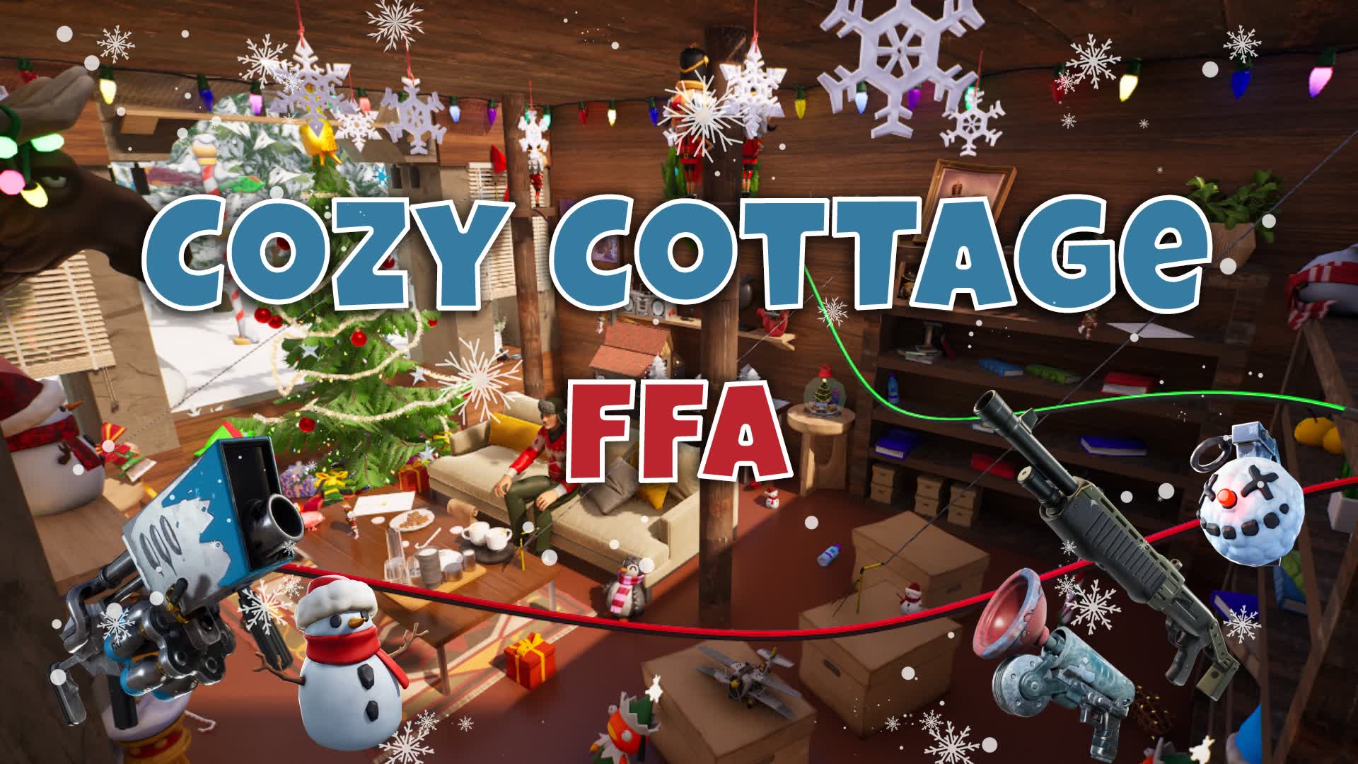 Juega 🎄Cozy Cottage- FFA ️ - 9135-0665-4539 | Fortnite Zone