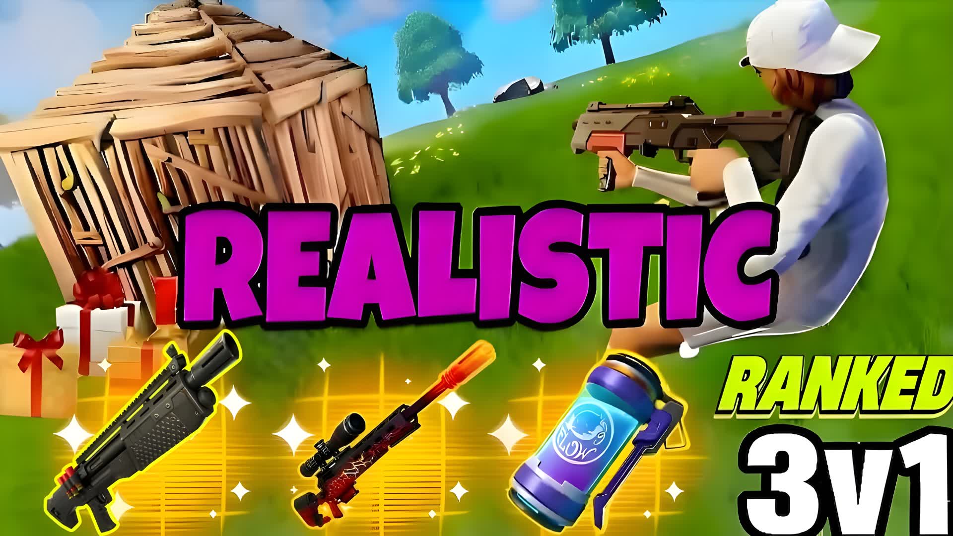 REALISTIC 3V1 [2] 2288-2198-7360 by kwai - Fortnite Creative Map Code ...
