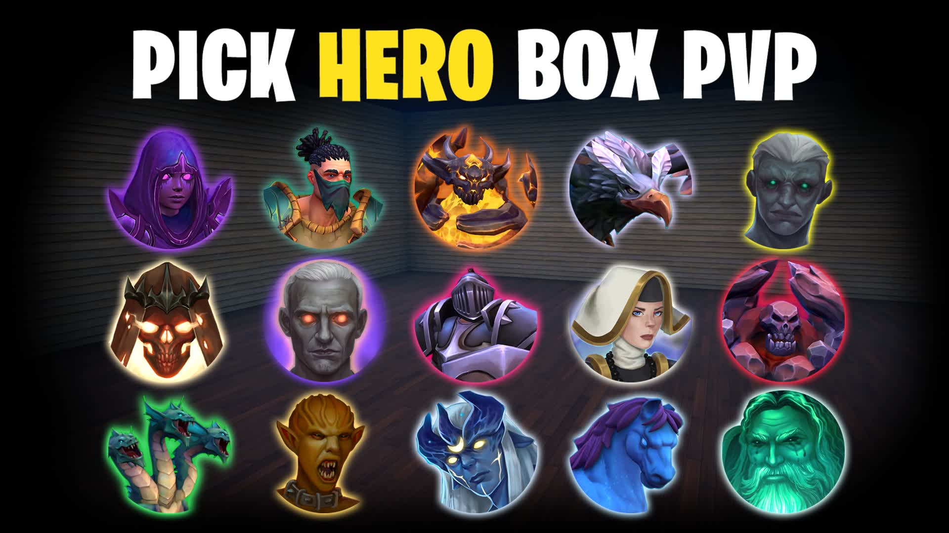 PICK 🦸HERO CARD 📦BOX PVP 0215-3131-5280 by kejgame - Fortnite Creative ...
