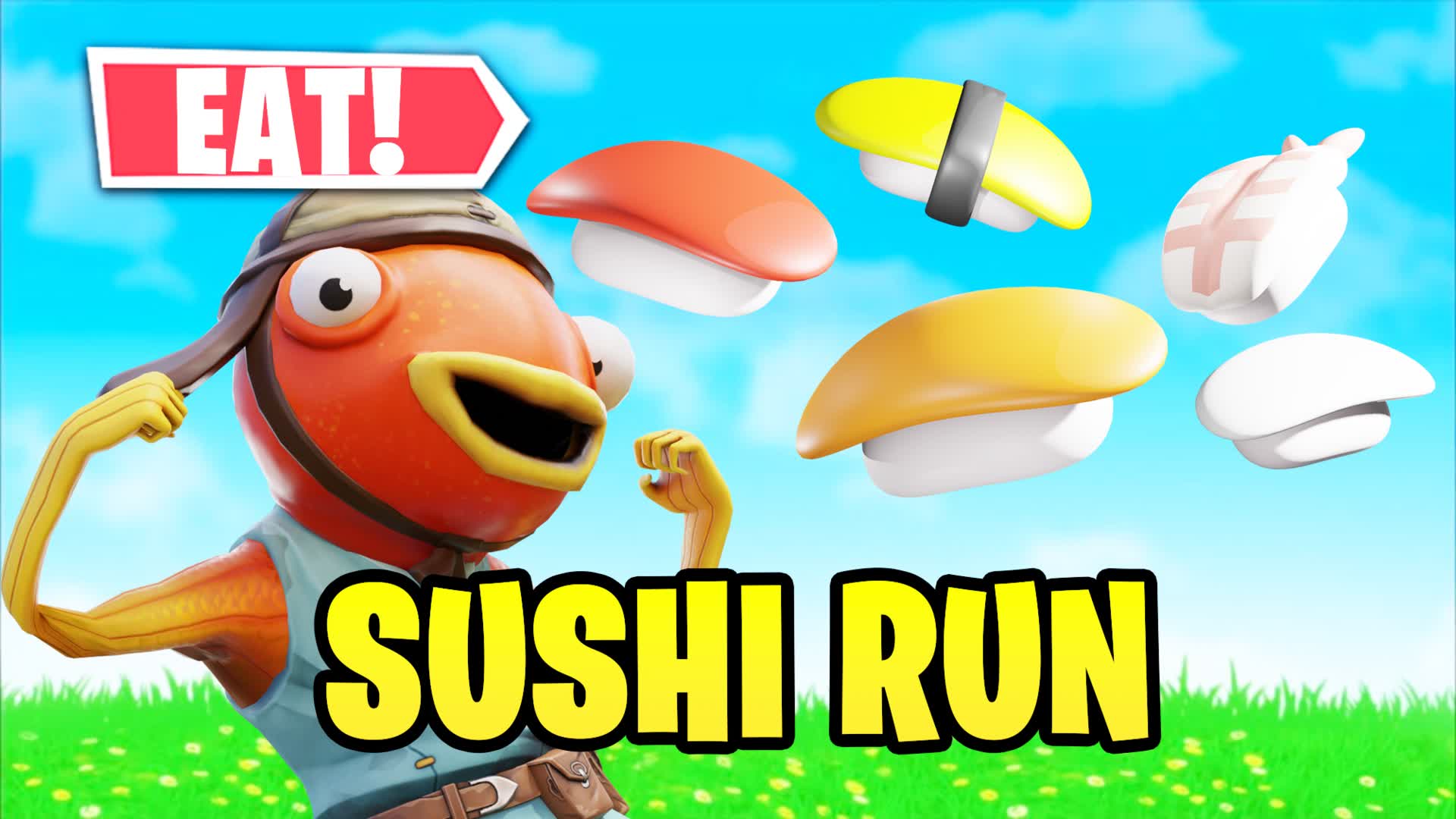 🍣SUSHI RUN🏃‍♂️🏃‍♀️ 7236-3884-9603 by fonia - Fortnite Creative Map Code ...