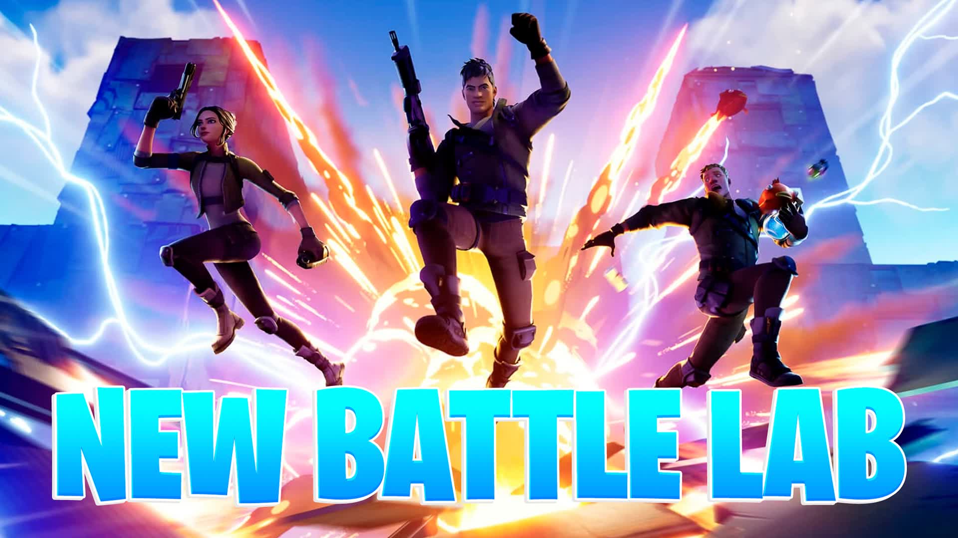 NEW BATTLE LAB 3206-4880-7996 by steiner - Fortnite Creative Map Code ...