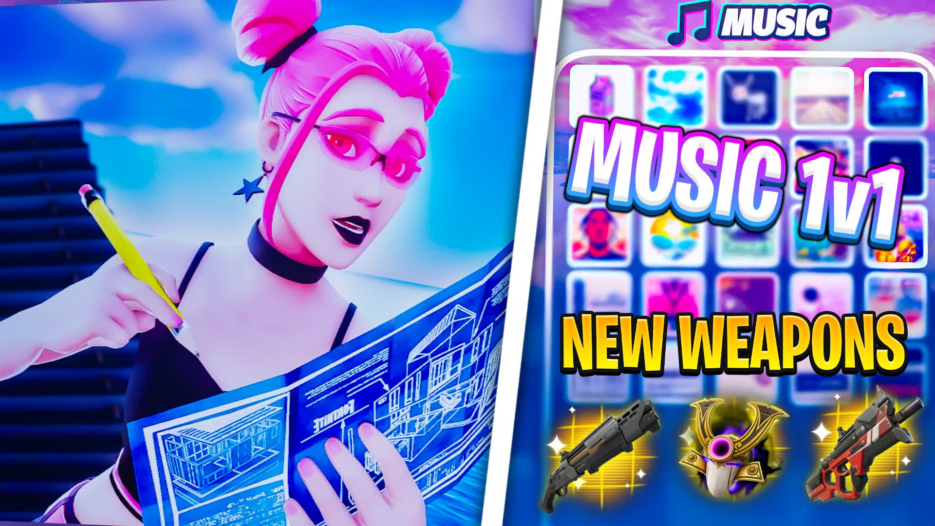 THE BEST 1V1 MUSIC ZIZ MAP 9326-8327-6319 by roblstudio - Fortnite ...