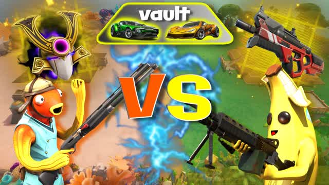 🐠Fishstick vs Peely🍌ZERO BUILD 6454-6658-0959 by quadzadzo - Fortnite