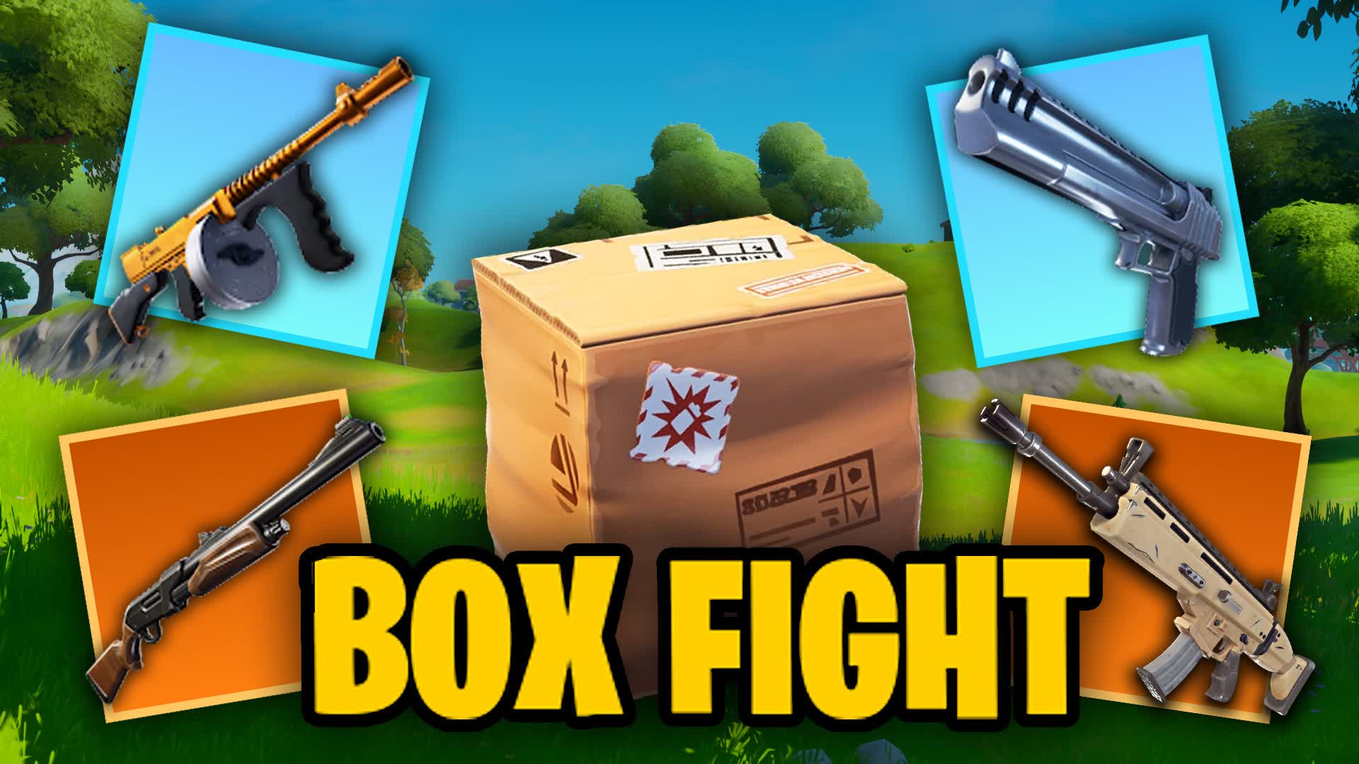 Box 1v1 2023-4932-7182 by fauxarabe - Fortnite Creative Map Code ...