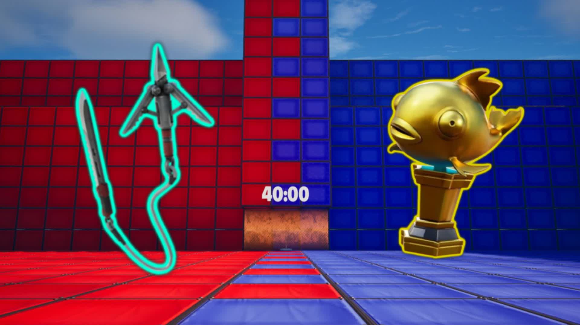 CRAZYY RED VS BLUE 🔴🔵 9377-5543-2340 by 1v1-1v1v1v1 - Fortnite Creative Map Code - Fortnite.GG