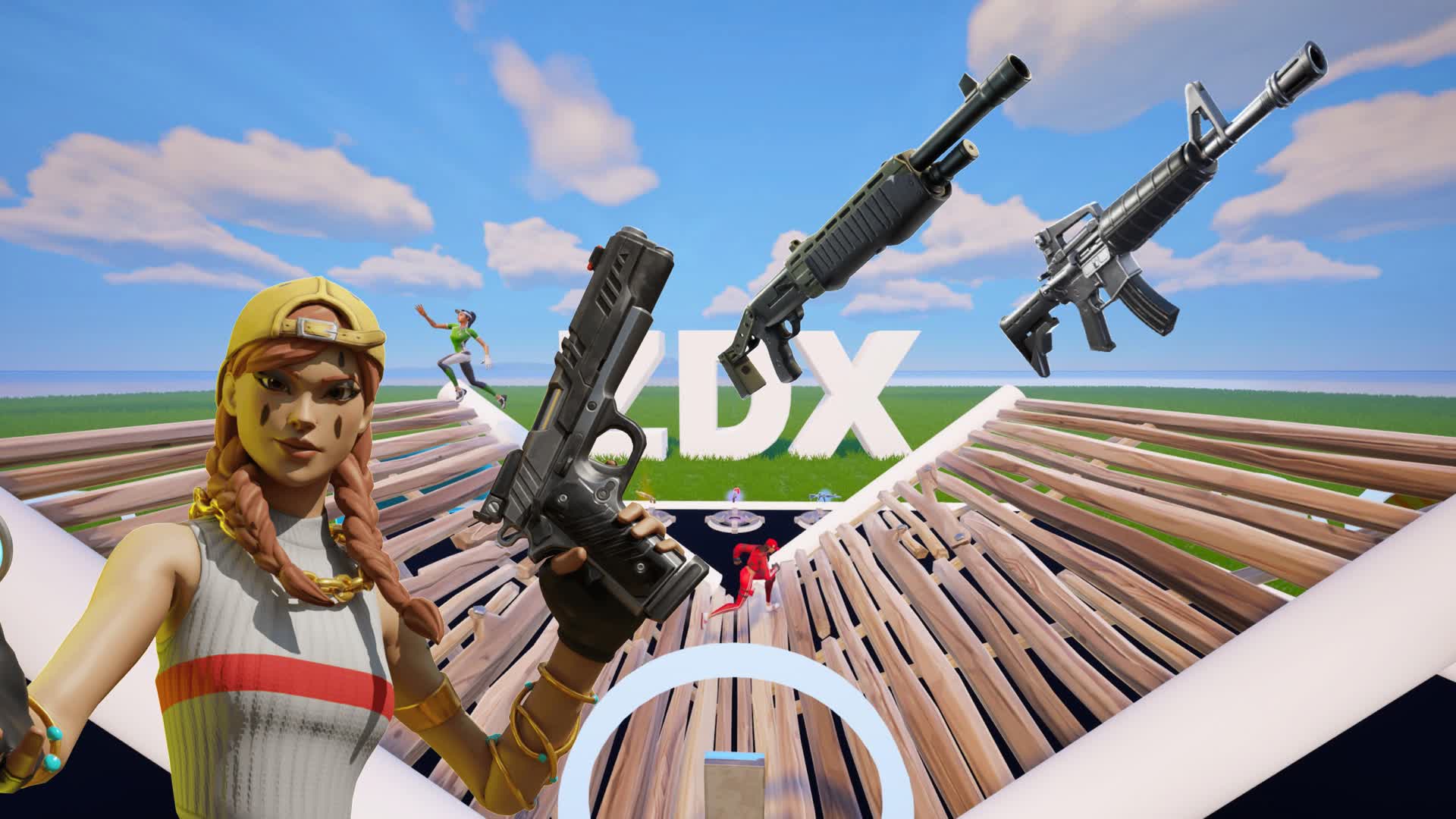 ZDX 1v1 (185 pump) 5806-1732-0176 by kisai - Fortnite Creative Map Code ...