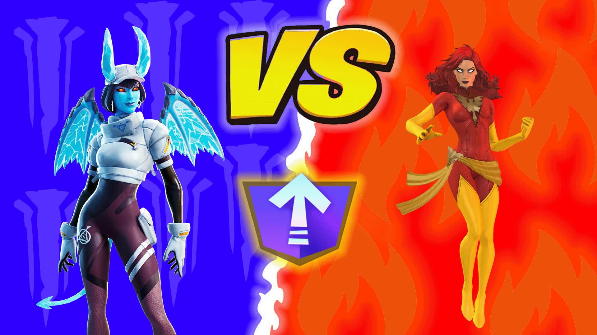 🔴 FIRE VS ICE 🔵 0259-0237-4560 by taikoo - Fortnite Creative Map Code - Fortnite.GG