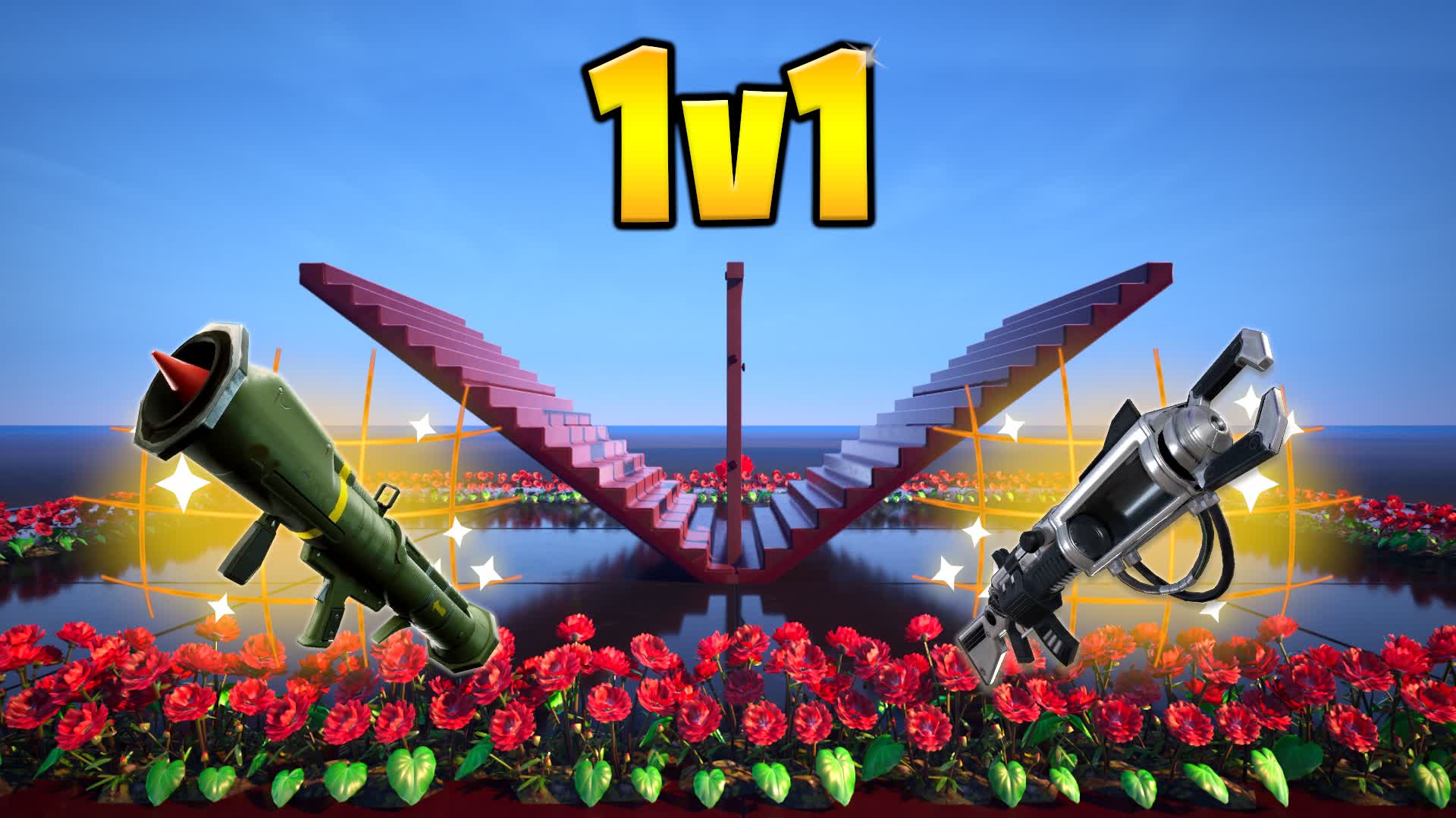1v1 Roses 🥀 9441-6951-8822 by bonburken - Fortnite Creative Map Code ...