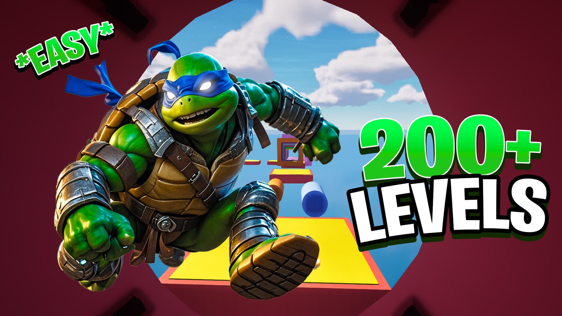TMNT OBBY 200+ LEVELS 5790-8322-8616 by minizoo - Fortnite Creative Map ...