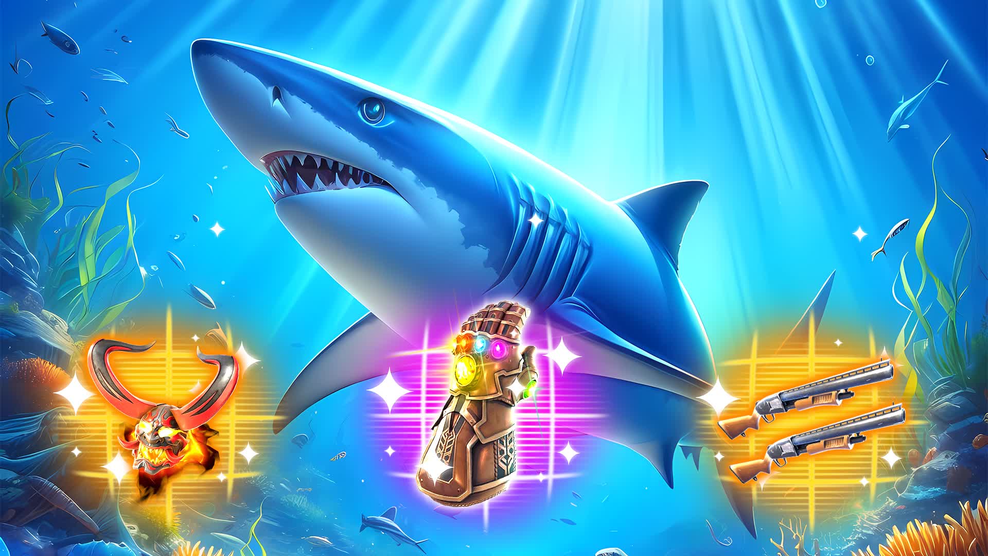🦈SHARK CITY 🎯 FREE FOR ALL 🚗 ALL CARS 9672-3448-5327 by mrseven ...