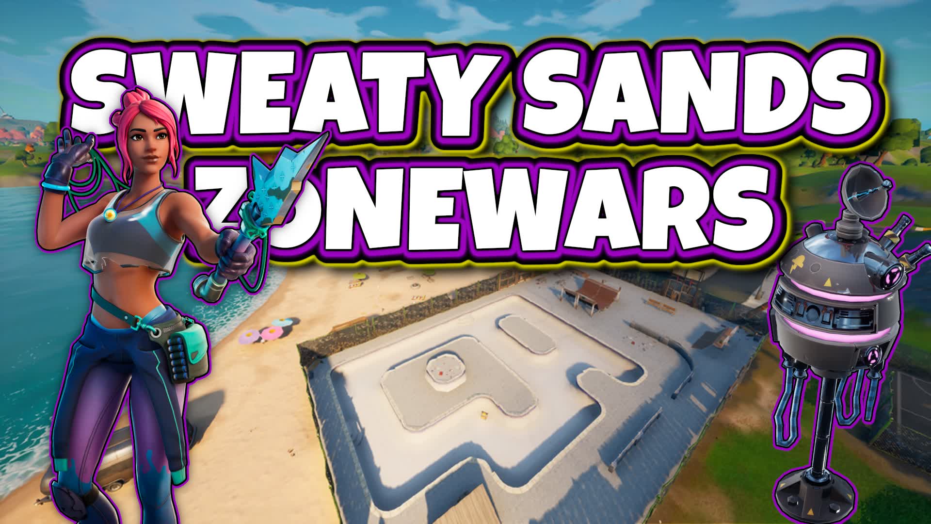 Play SWEATY SANDS ZONEWARS - 1128-3025-0070 | Fortnite Zone
