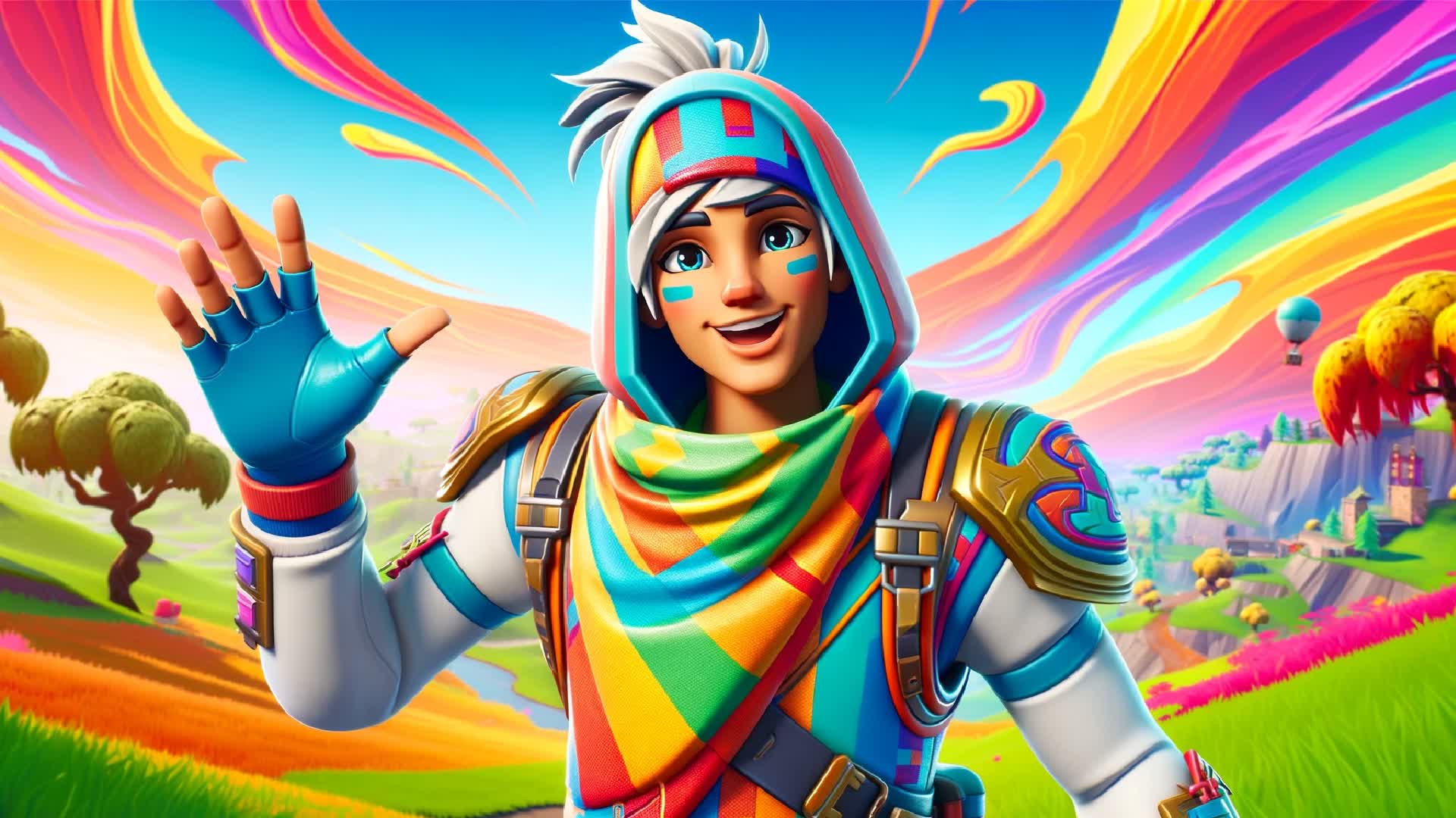 Waving Character 0772-9428-3701 by freakyrat - Fortnite