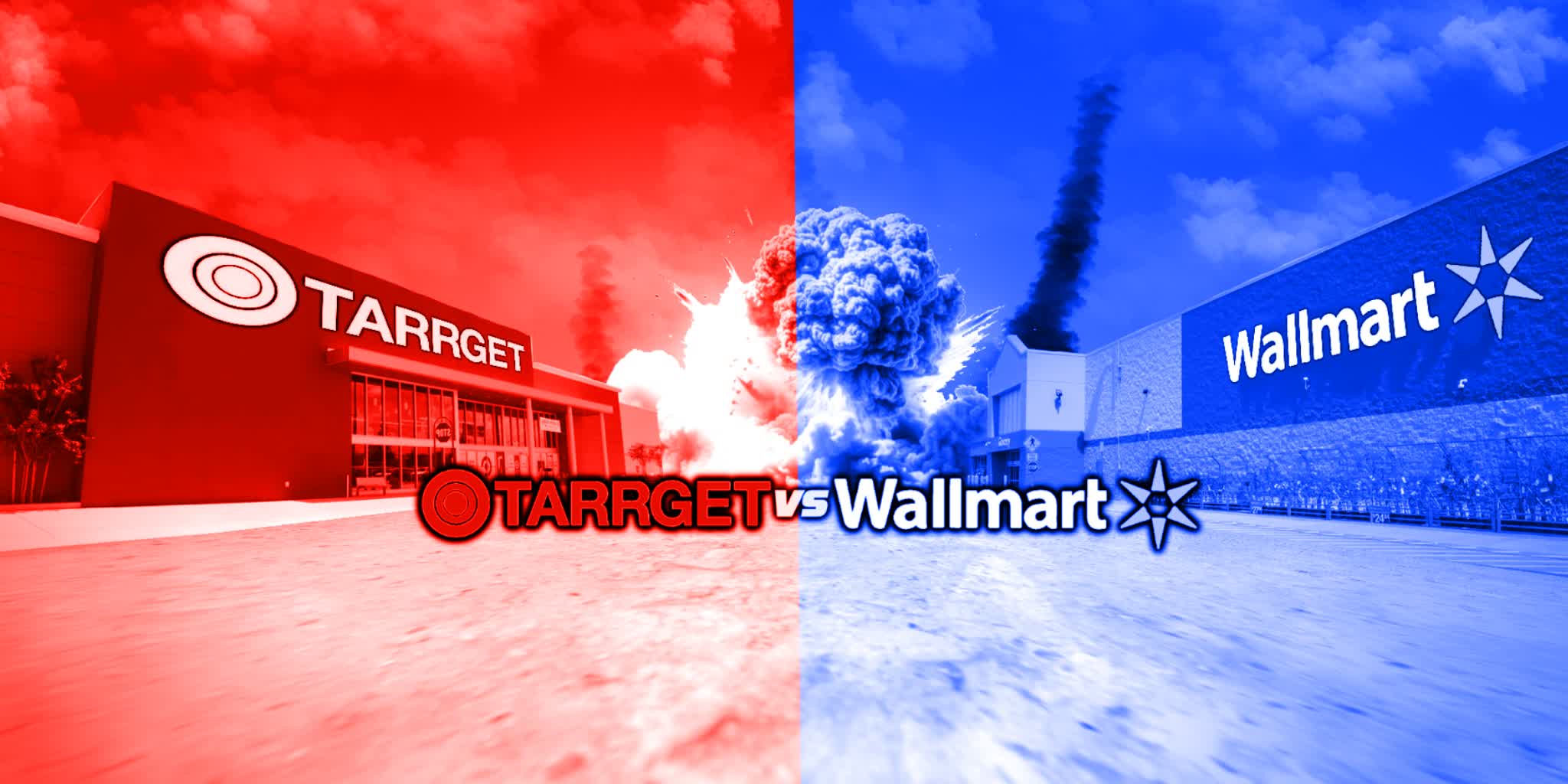 🆕Target VS Walmart BUILD BATTLE!🎯🔵 1910-0396-4634 by juanwick ...