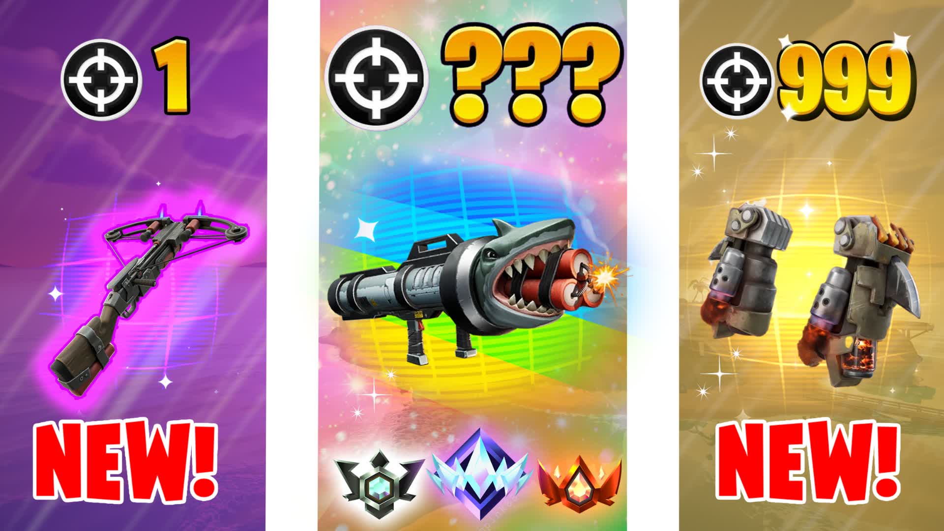 🦈THE SHARK GUN GAME RANKED🦈 ONESHOT🎯 7385-3596-5491 by mnby - Fortnite ...