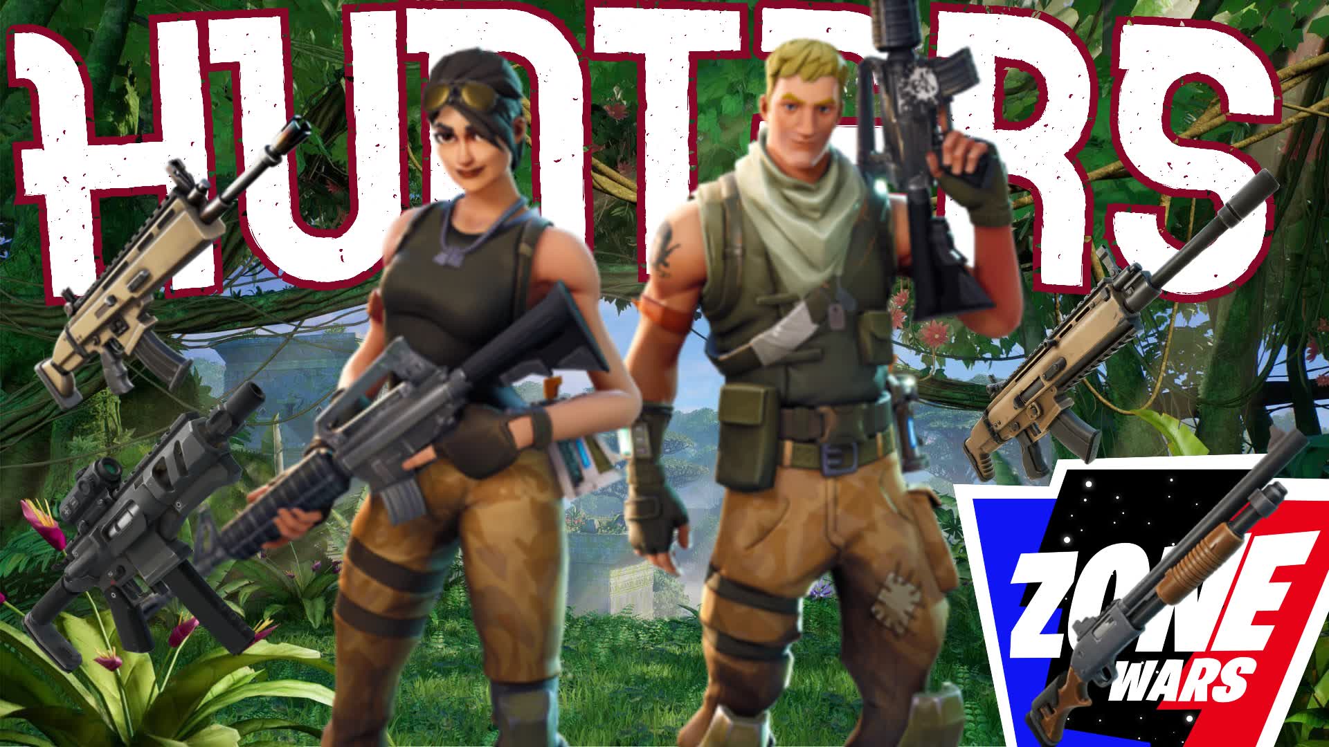 HUNTER'S-ZONE WARS 0486-4060-0548 by african-prince - Fortnite Creative ...