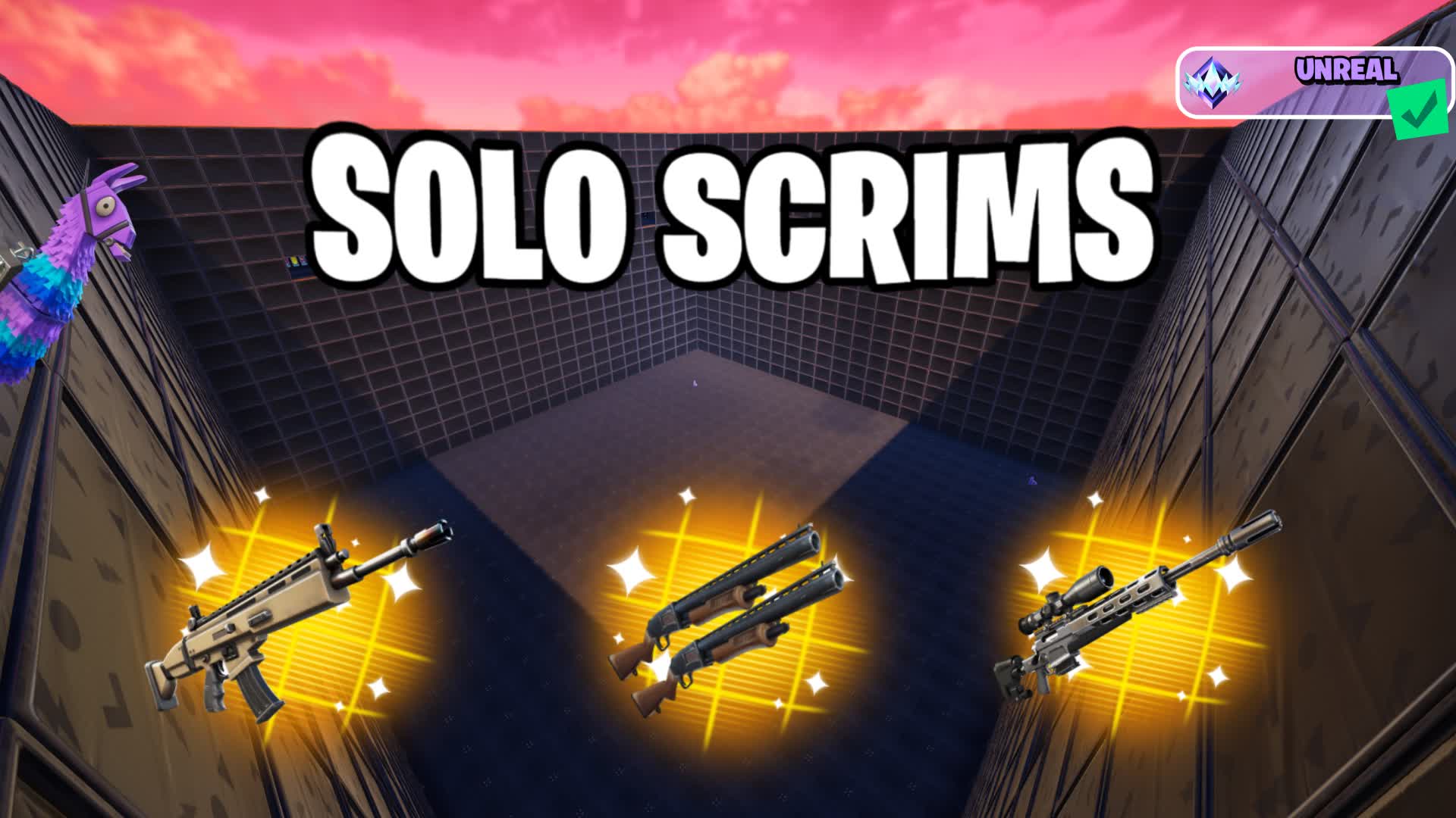 SOLO SCRIMS 🏆 7221-8216-7262 by mqwaffle - Fortnite Creative Map Code - Fortnite.GG