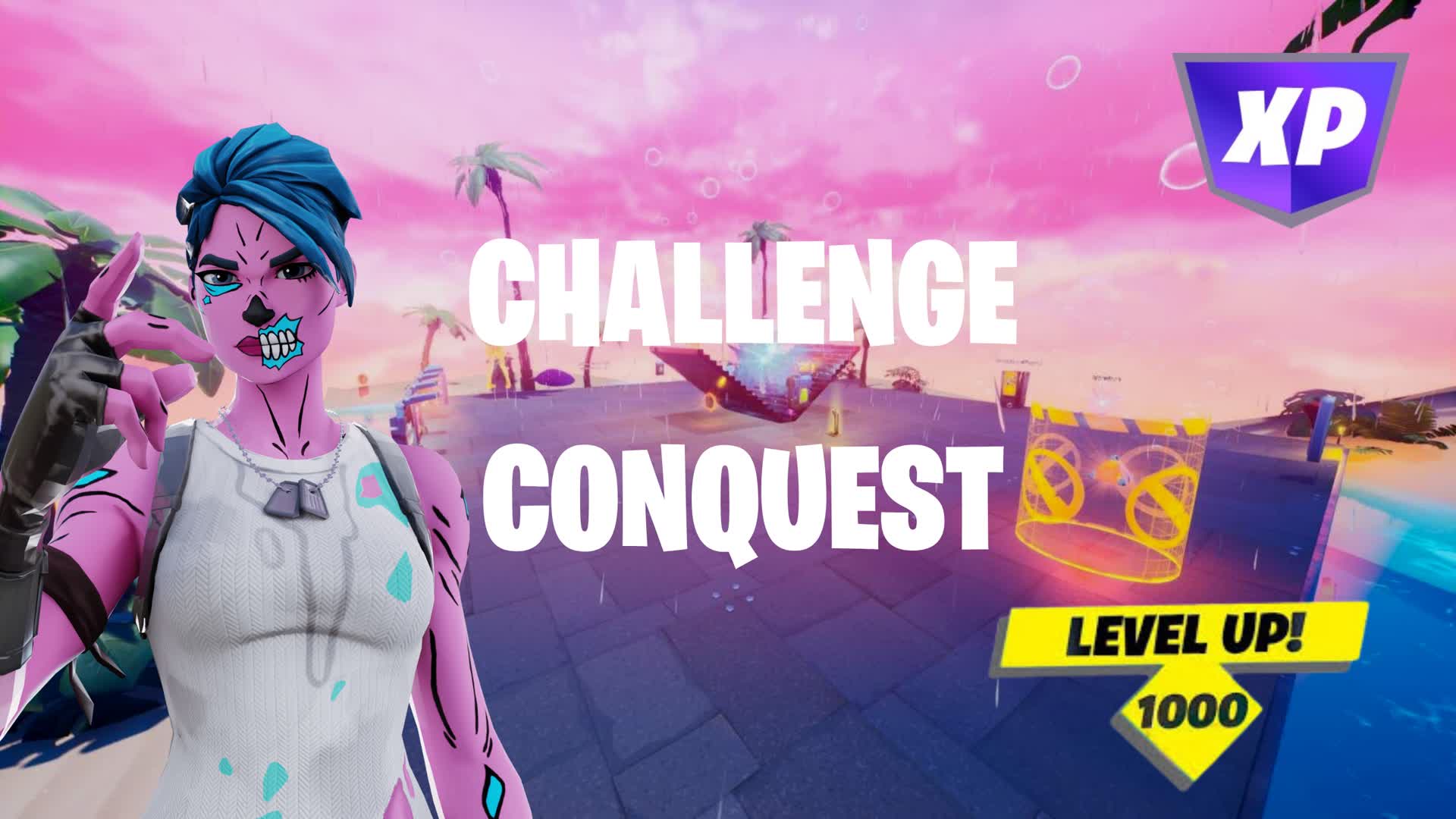 🔥 CHALLENGE CONQUEST 💯 8387-7186-1797 by h3nr1 - Fortnite.GG