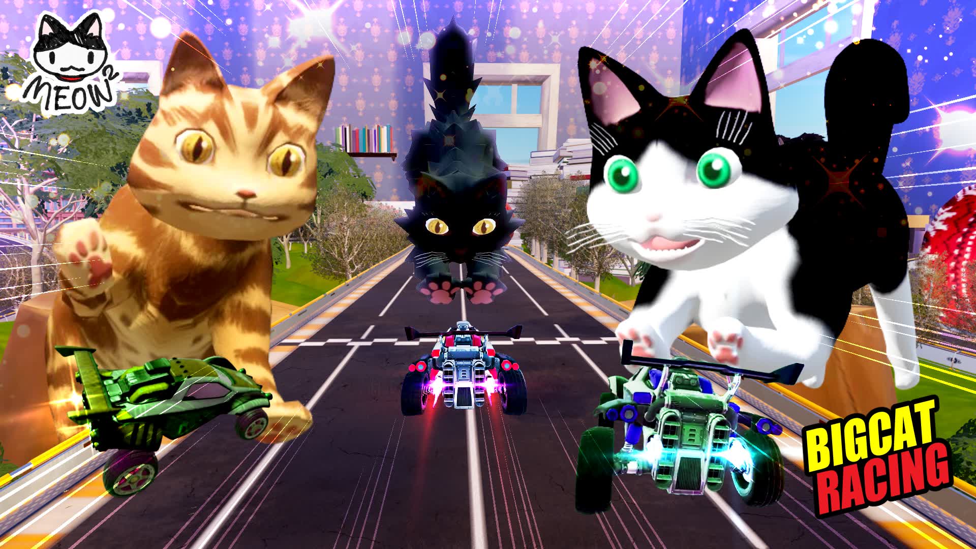 BIG CAT RACING 1762-3752-5547 by meow_meow_games - フォートナイト