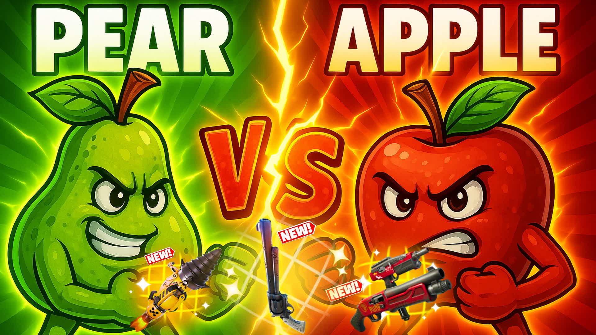 Pear Red VS Apple Blue 🔴🔵 6570-9888-5942 by tigriss - Fortnite Creative ...