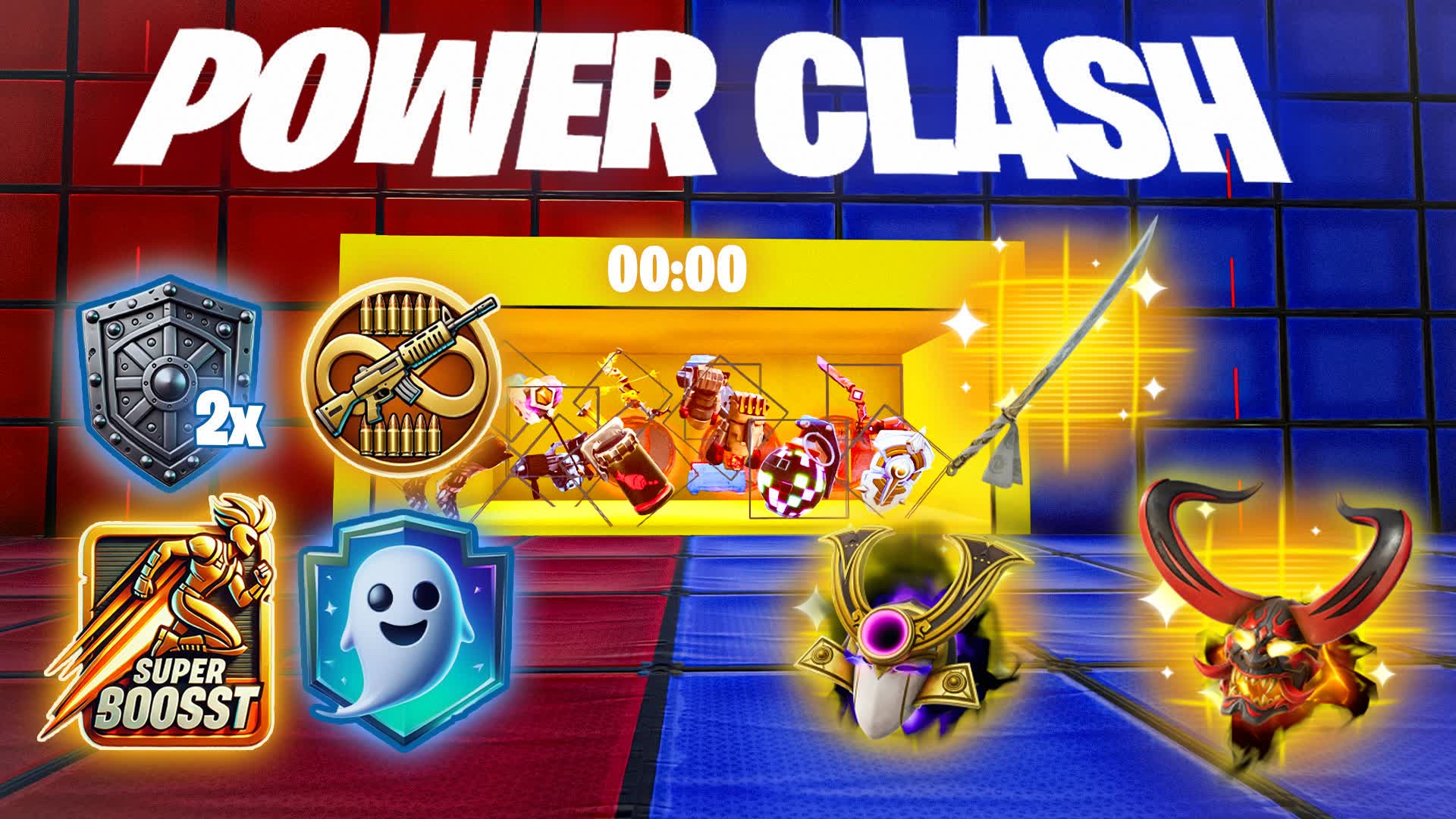 Red vs Blue: Power Clash 🔴🔵 7217-7744-2606 by bny.fnn - Fortnite