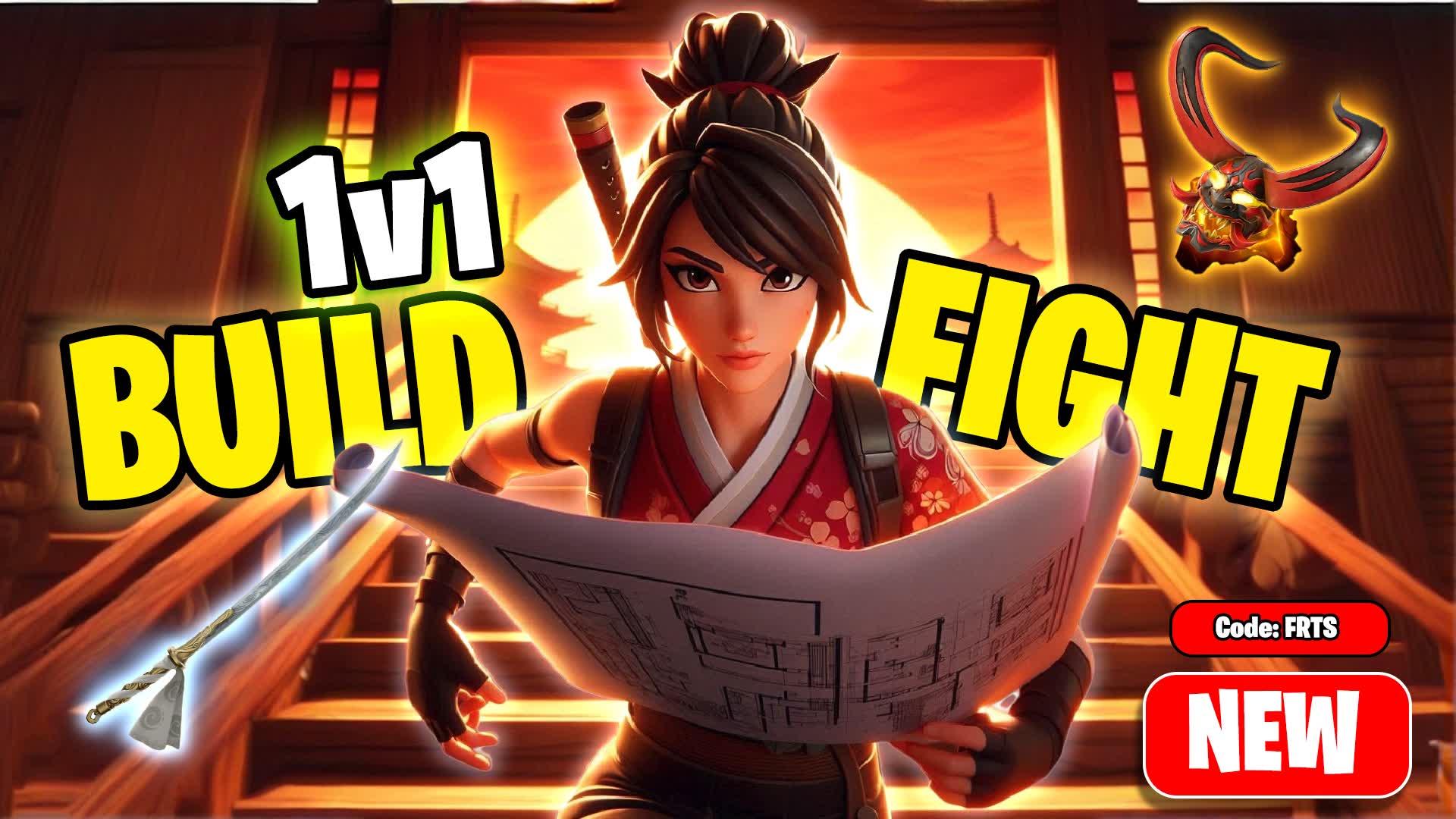 1v1 BUILD FIGHT 侍 V1.0 🥷 9575-2889-4668 by frts - Fortnite Creative Map ...