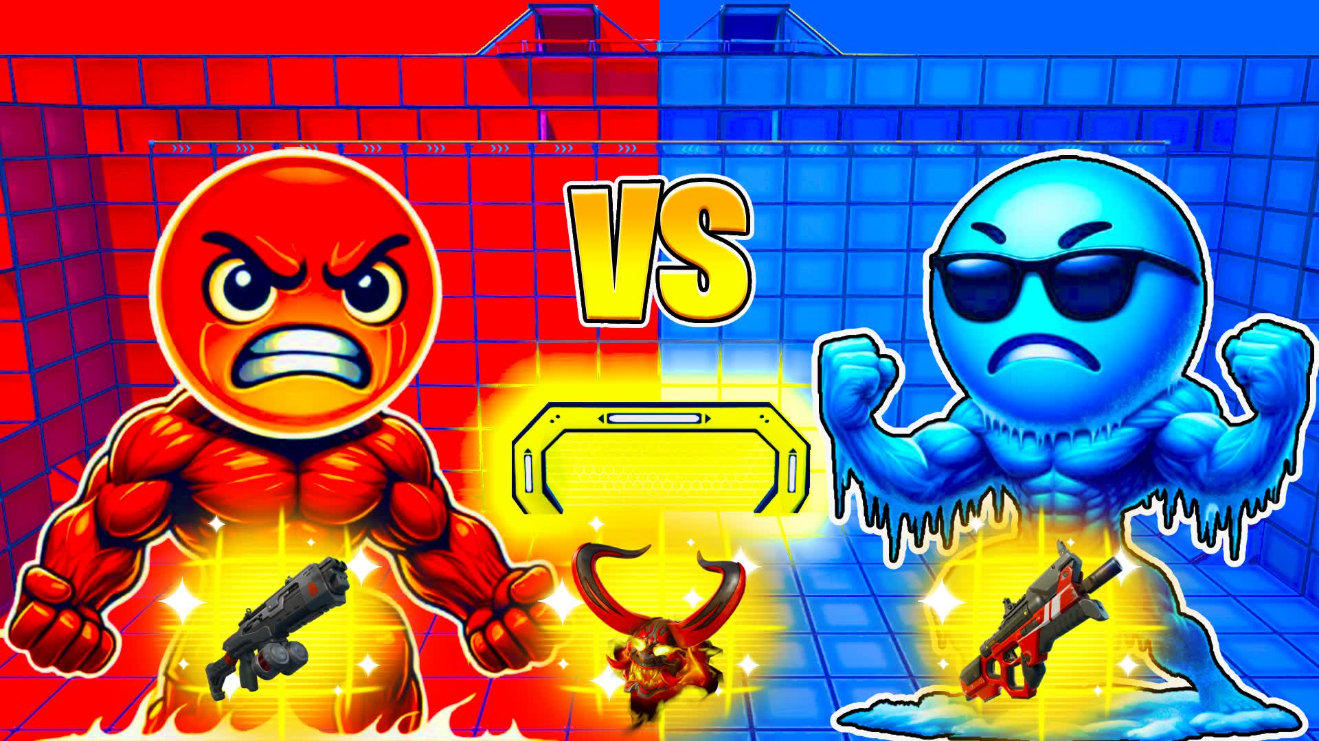 ANGRY VS CHILL 🥵🥶 2986-7676-5006 by macnpat - Fortnite Creative Map ...
