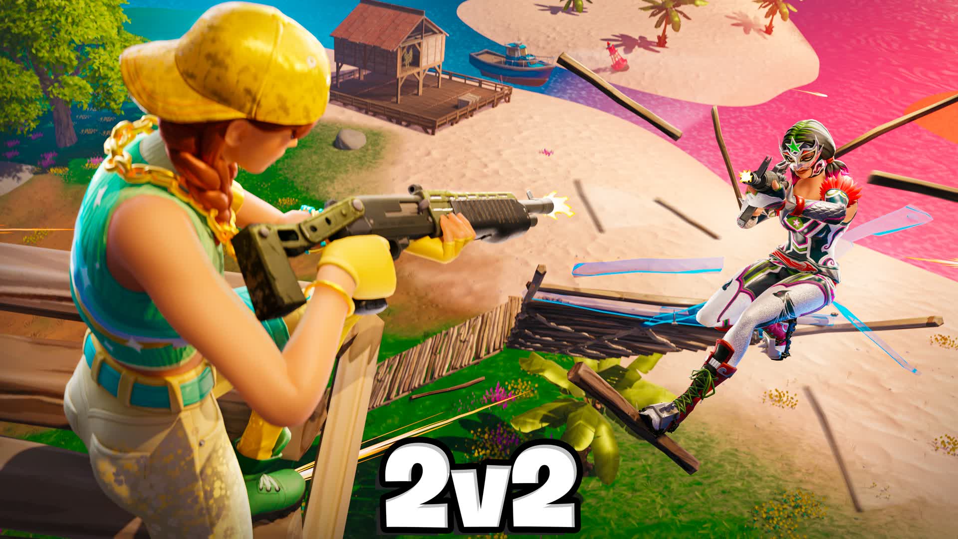 Juega [2V2] REALISTIC - NO DELAY - 9431-7159-7608 | Fortnite Zone