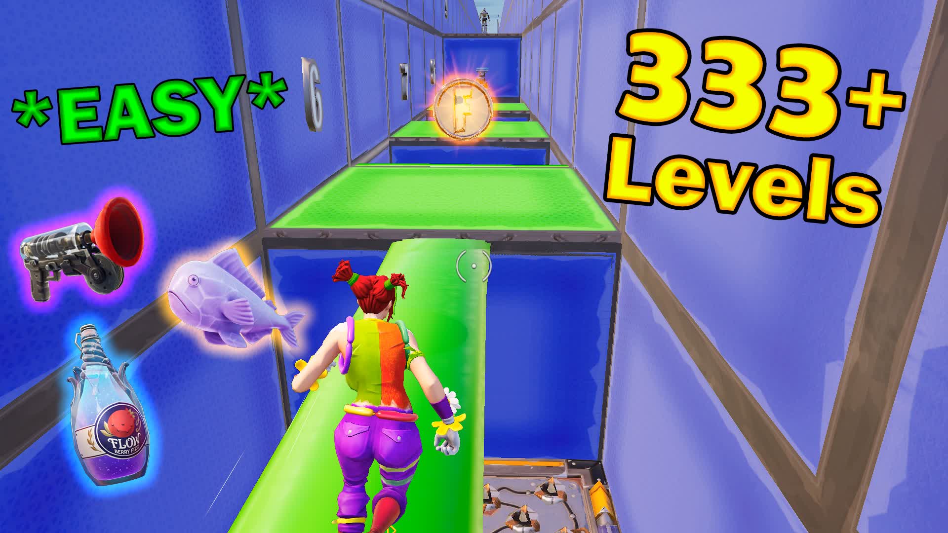 DEFAULT DEATHRUN 333+ 1760-5624-6096 by vojtax - Fortnite Creative Map ...