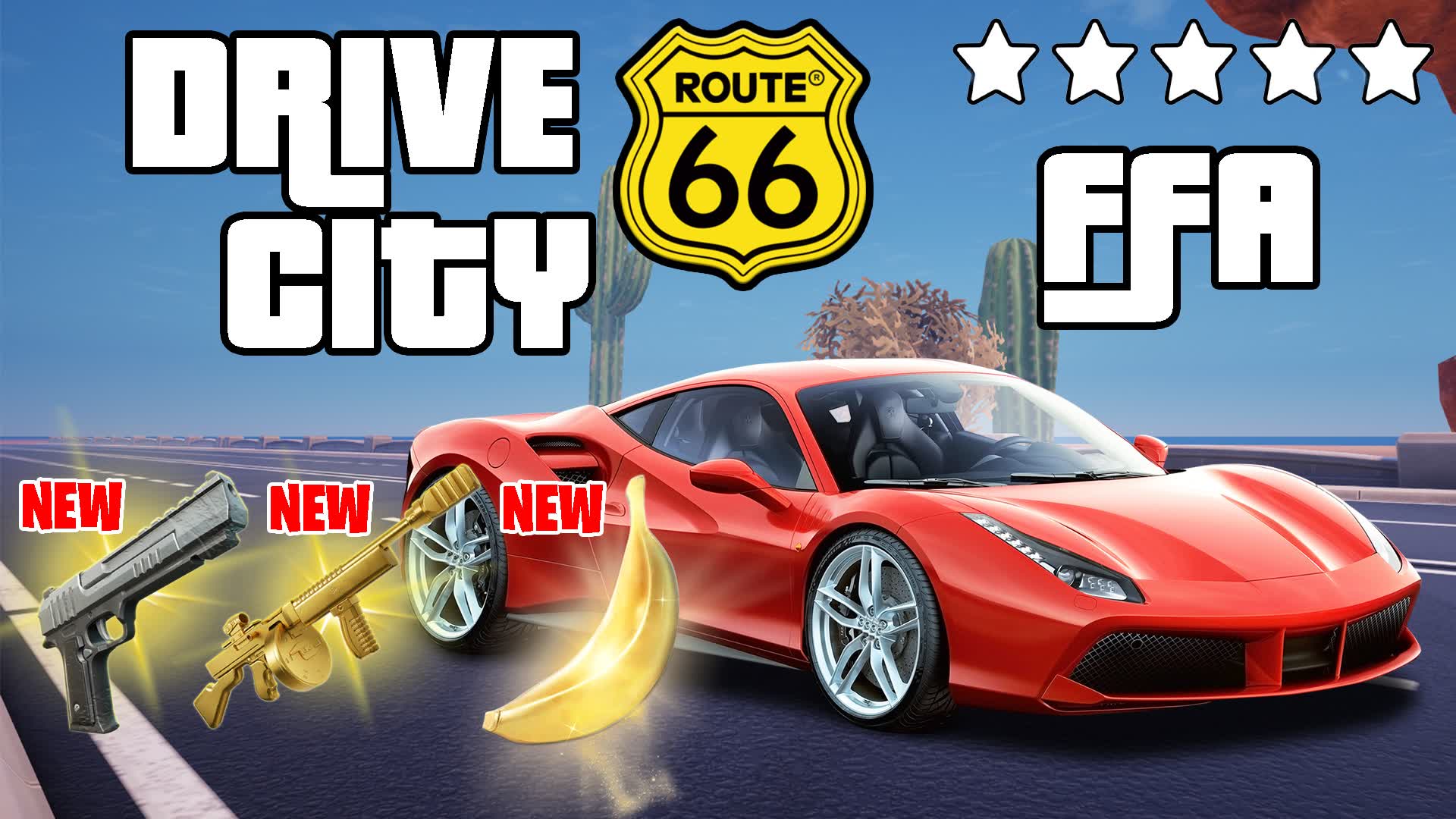🚗DRIVE CITY - ROUTE 66 FFA 7256-4336-0527 by nicopaz - Fortnite ...