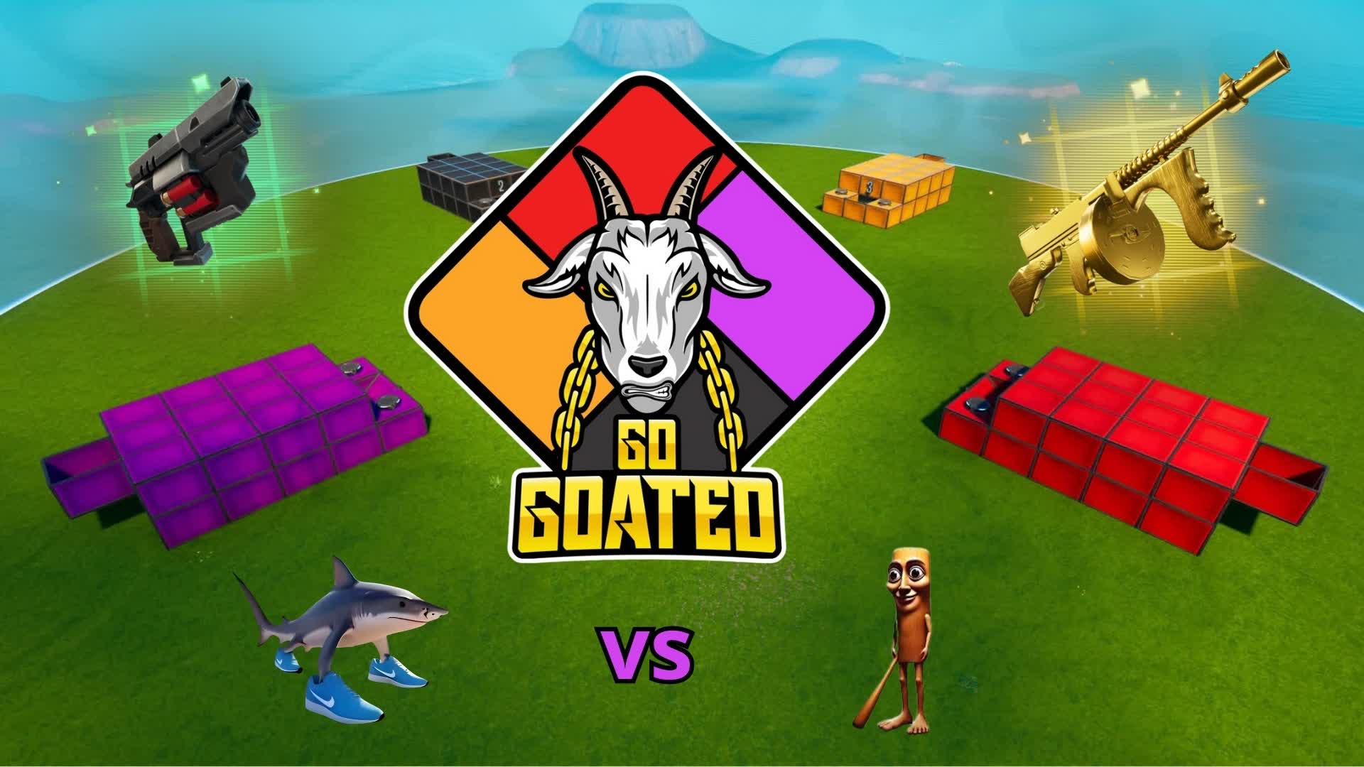 GO GOATED NEW 0521-4592-5884 by brunos14 - Fortnite Creative Map Code ...