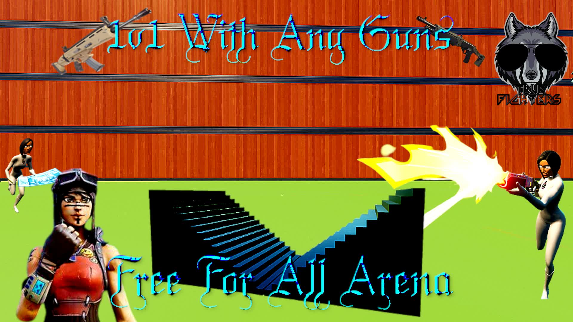 TRUE FIGHTERS|All In One Map 1941-1841-2160 by truefight - Fortnite ...