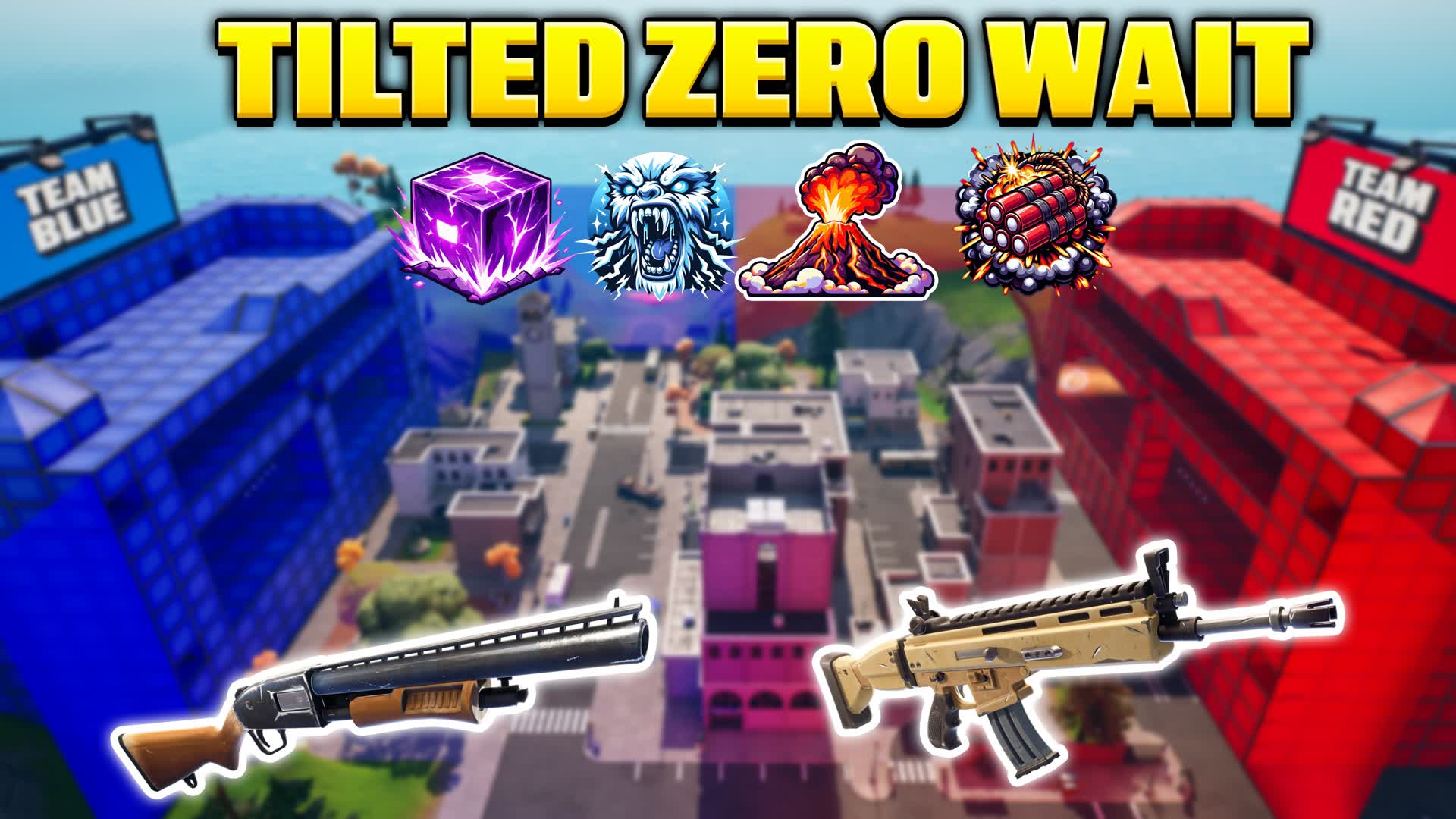 Tilted Red vs Blue 1016-5980-2772 by chaosforge - Fortnite