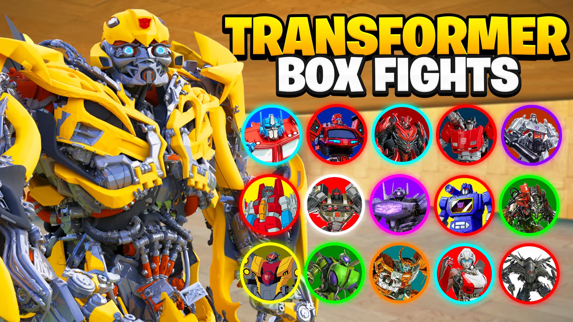 TRANSFORMERS BOX PVP 🤖 3468-5751-6085 by grima - Fortnite Creative Map Code - Fortnite.GG