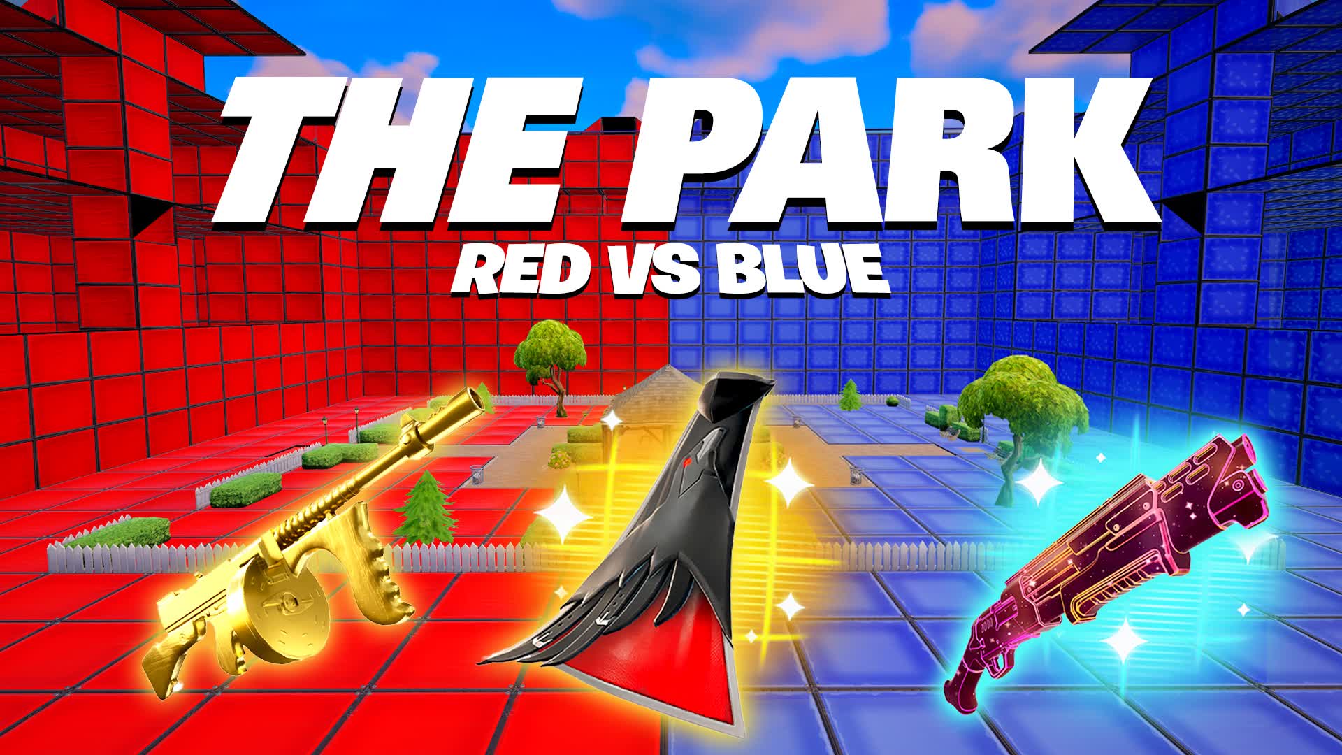 🔴🔵THE PARK RED VS BLUED🔴🔵 9465-0981-6024 by 21yt - Fortnite Creative ...