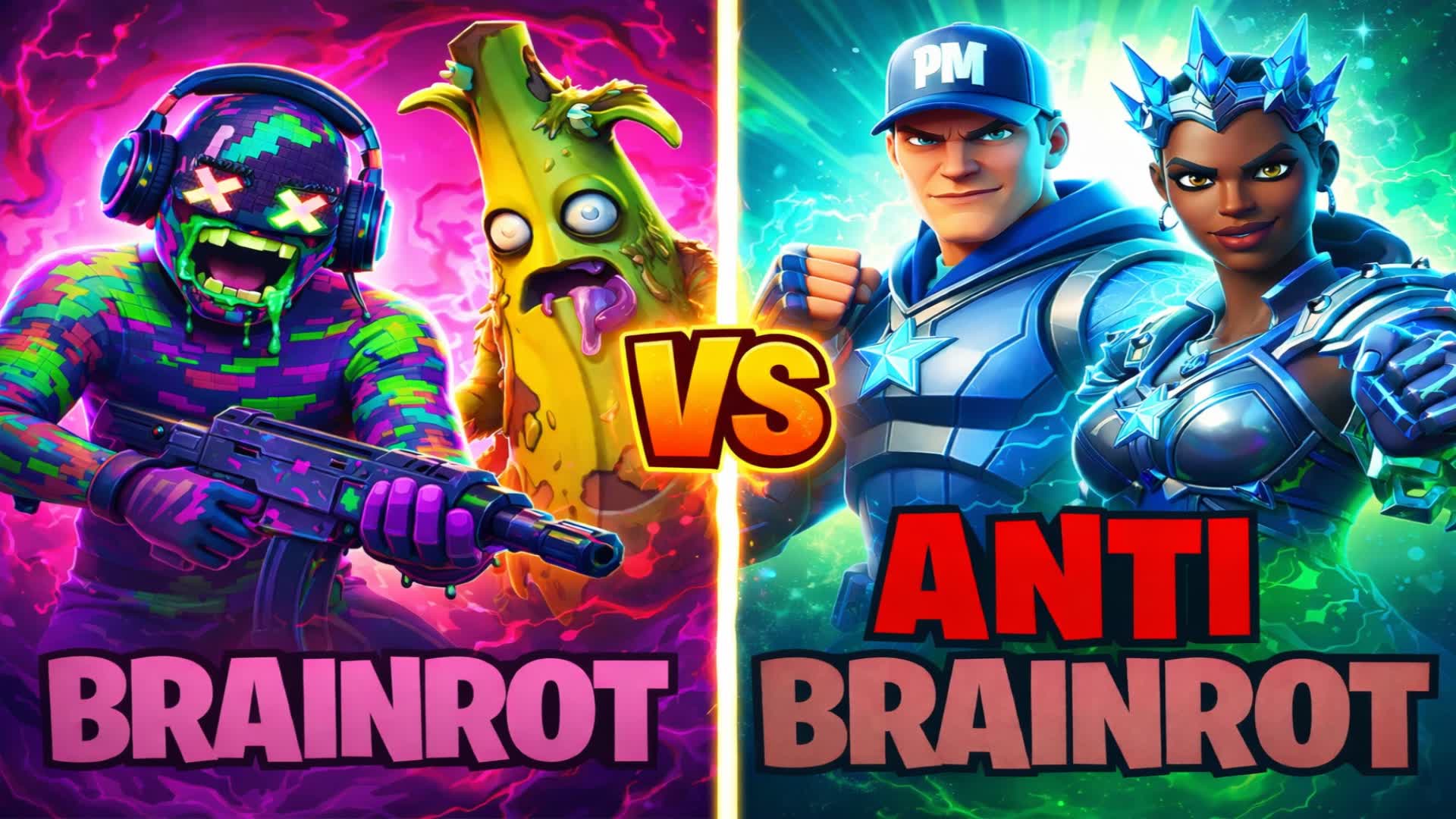 🧠 BRAINROT vs ANTI BRAINROT 4221-0938-4645 by s1d.map - Fortnite ...