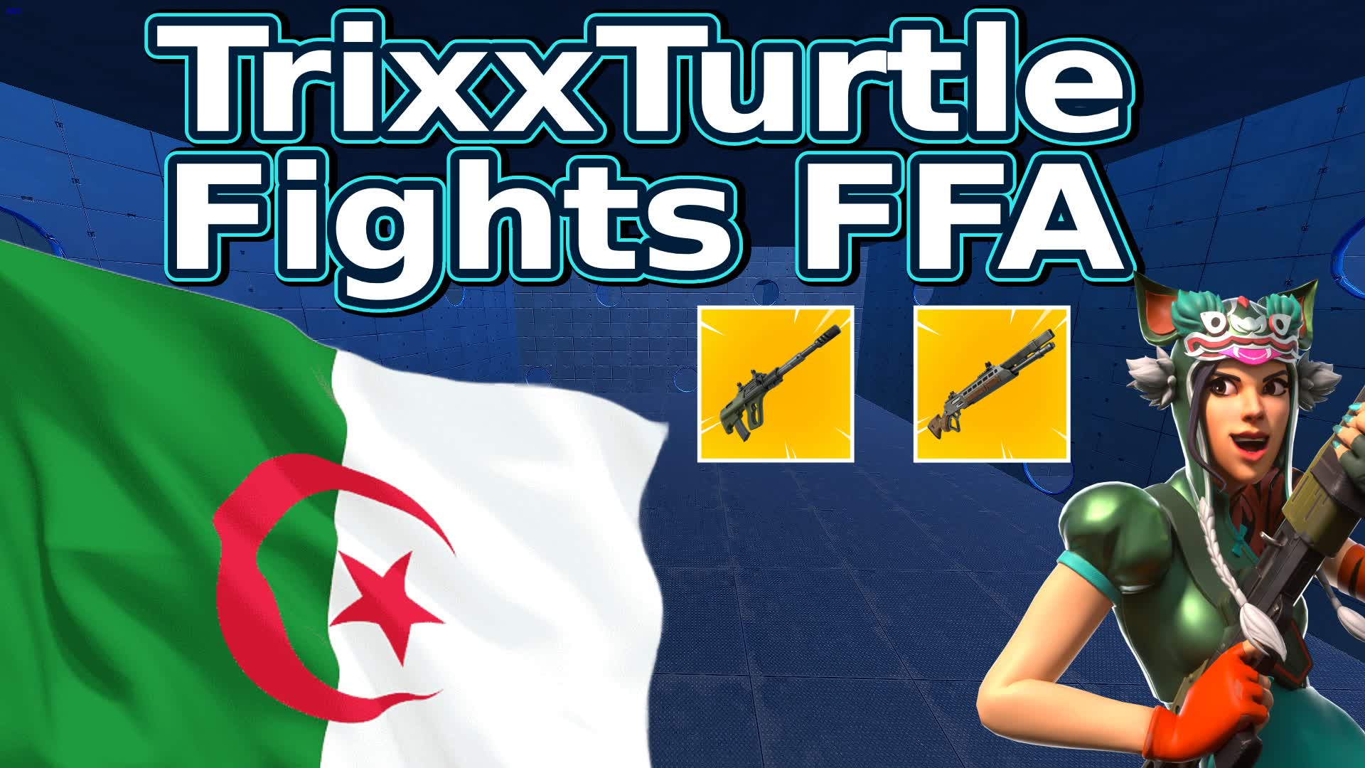 Trixx Turtle Fights FFA 📦 🇩🇿 6120-0619-4911 by trxfn - Fortnite Creative Map Code - Fortnite.GG
