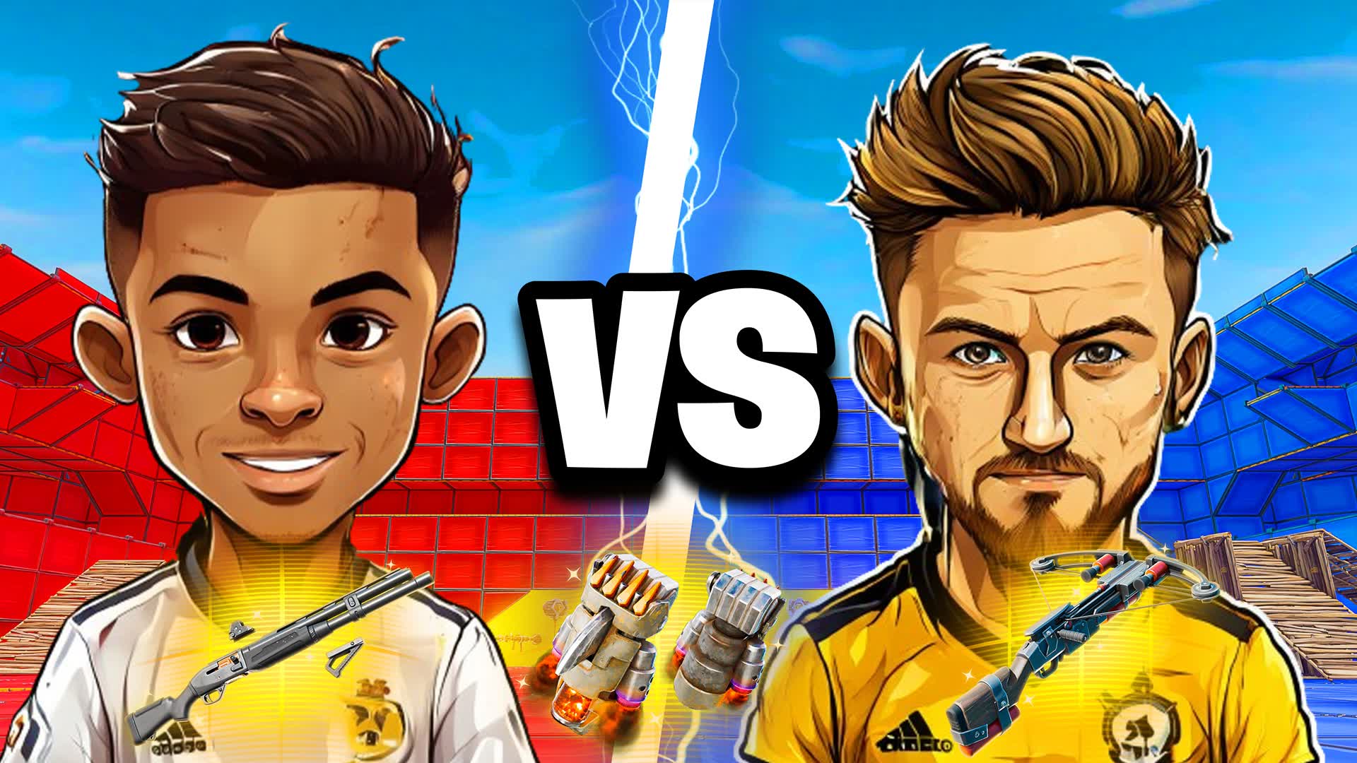 CRAZY UCL FINAL RED VS BLUE🔴🔵 5004-4488-4467 by sp4nky - Fortnite ...