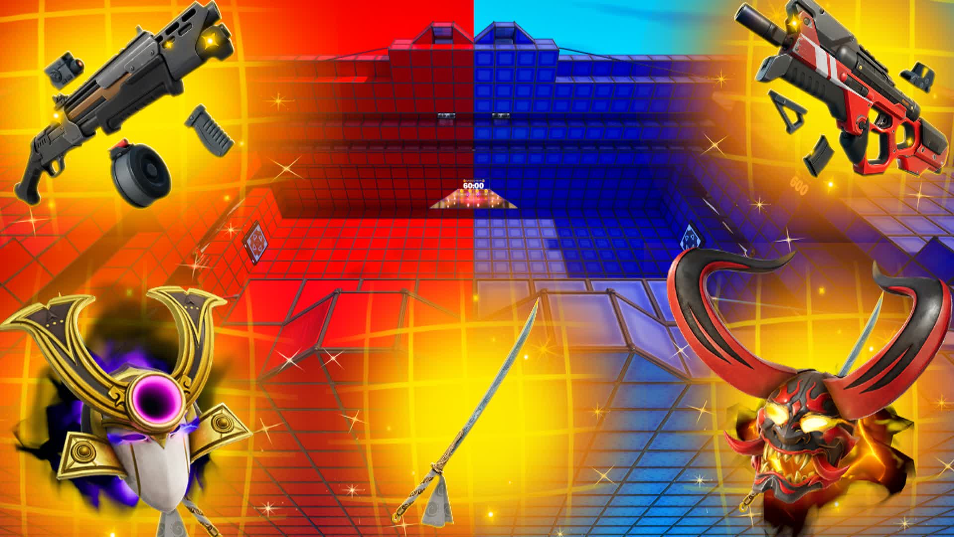 AMAZING RED VS BLUE 🔴🔵 3023-6567-6713 by chelofn - Fortnite Creative ...