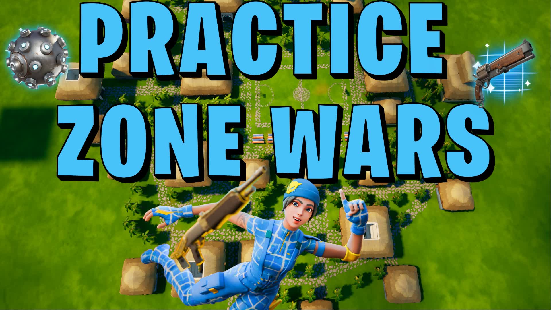 PRACTICE ZONE WARS🌴 1008-1236-4712 by 10milbot - Fortnite Creative Map ...