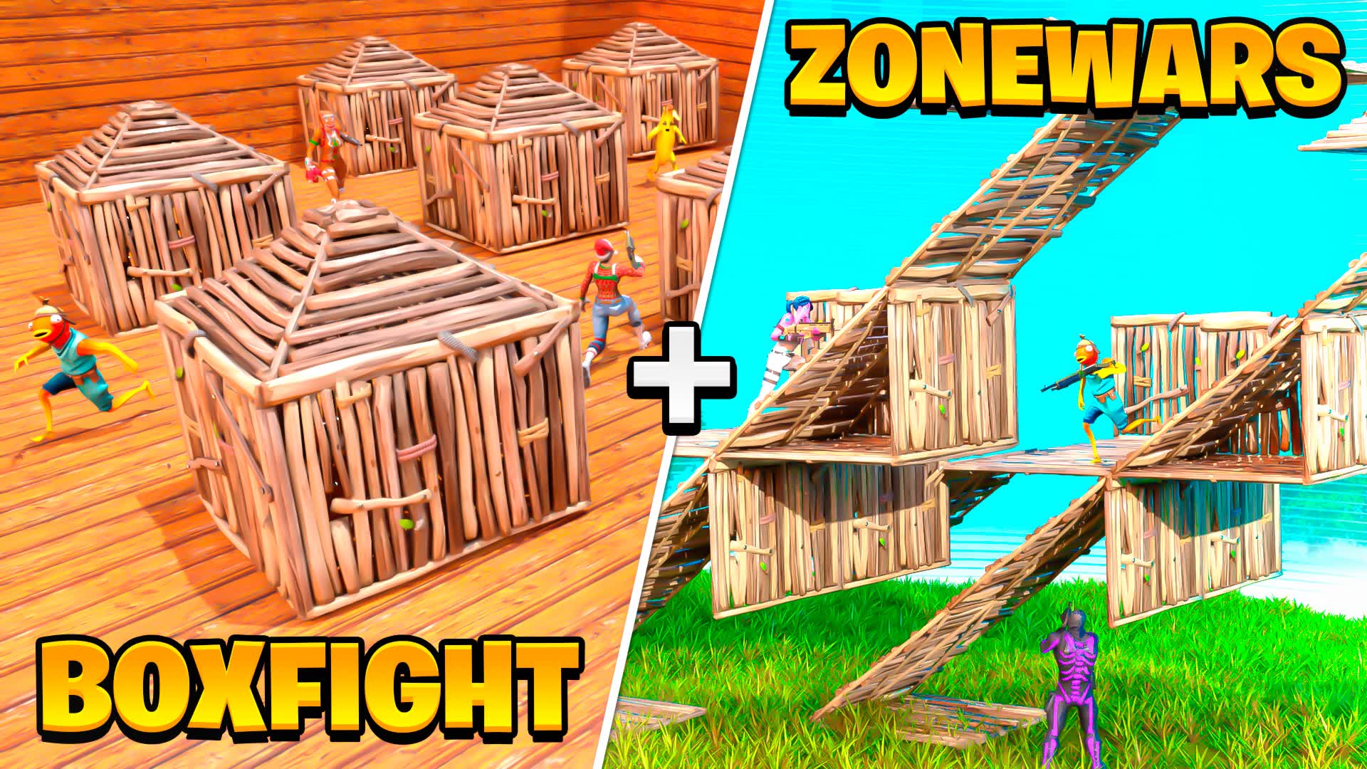 Box Fight & Zone War - FFA 6801-6716-6051 by fnbr - Fortnite Creative Map Code - Fortnite.GG
