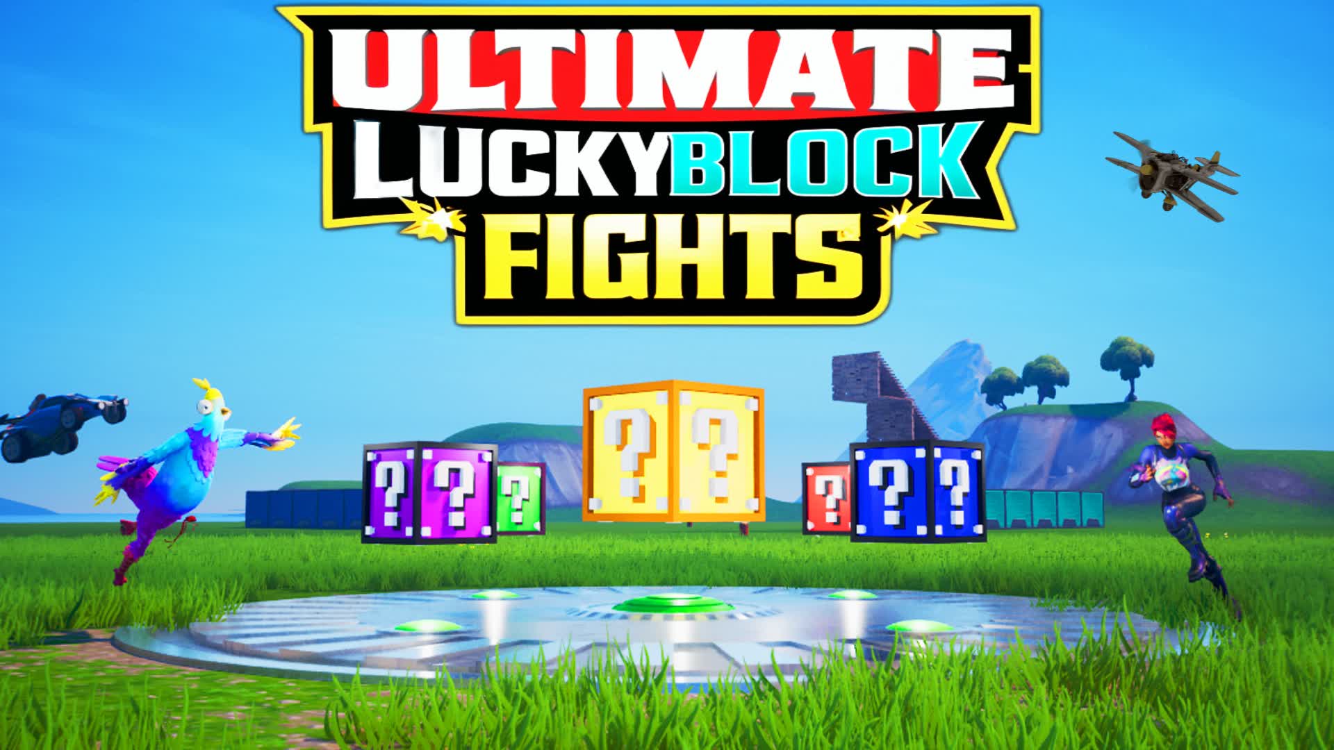 🎁Ultimate LUCKYBLOCK Fights🎲 2333-6515-2913 by luxdoor - Fortnite ...