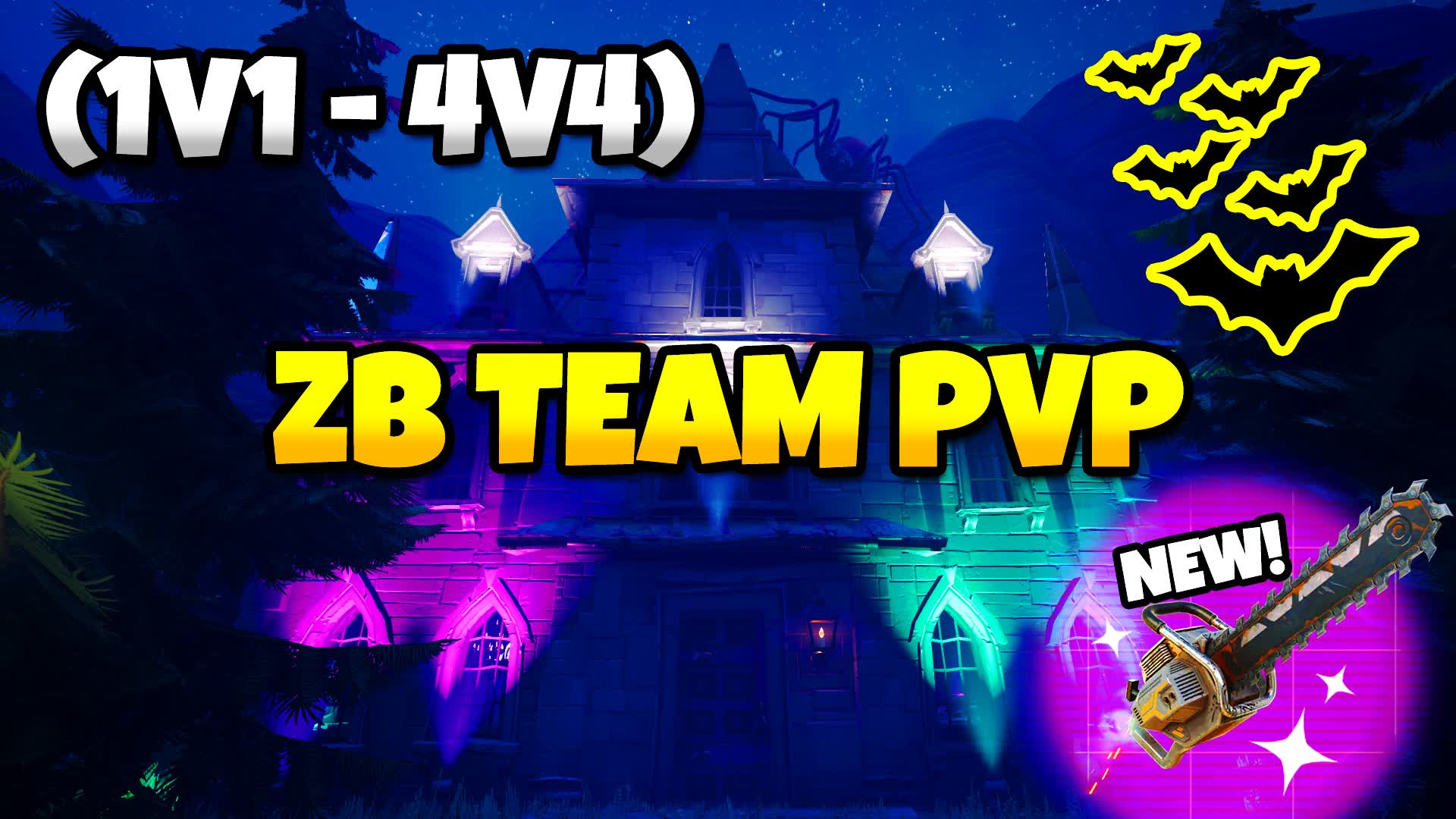 🎃 ZERO BUILD TEAM PVP - (1v1 - 4v4) 🎃 0246-7930-8096 by jamespj - Fortnite Creative Map Code ...