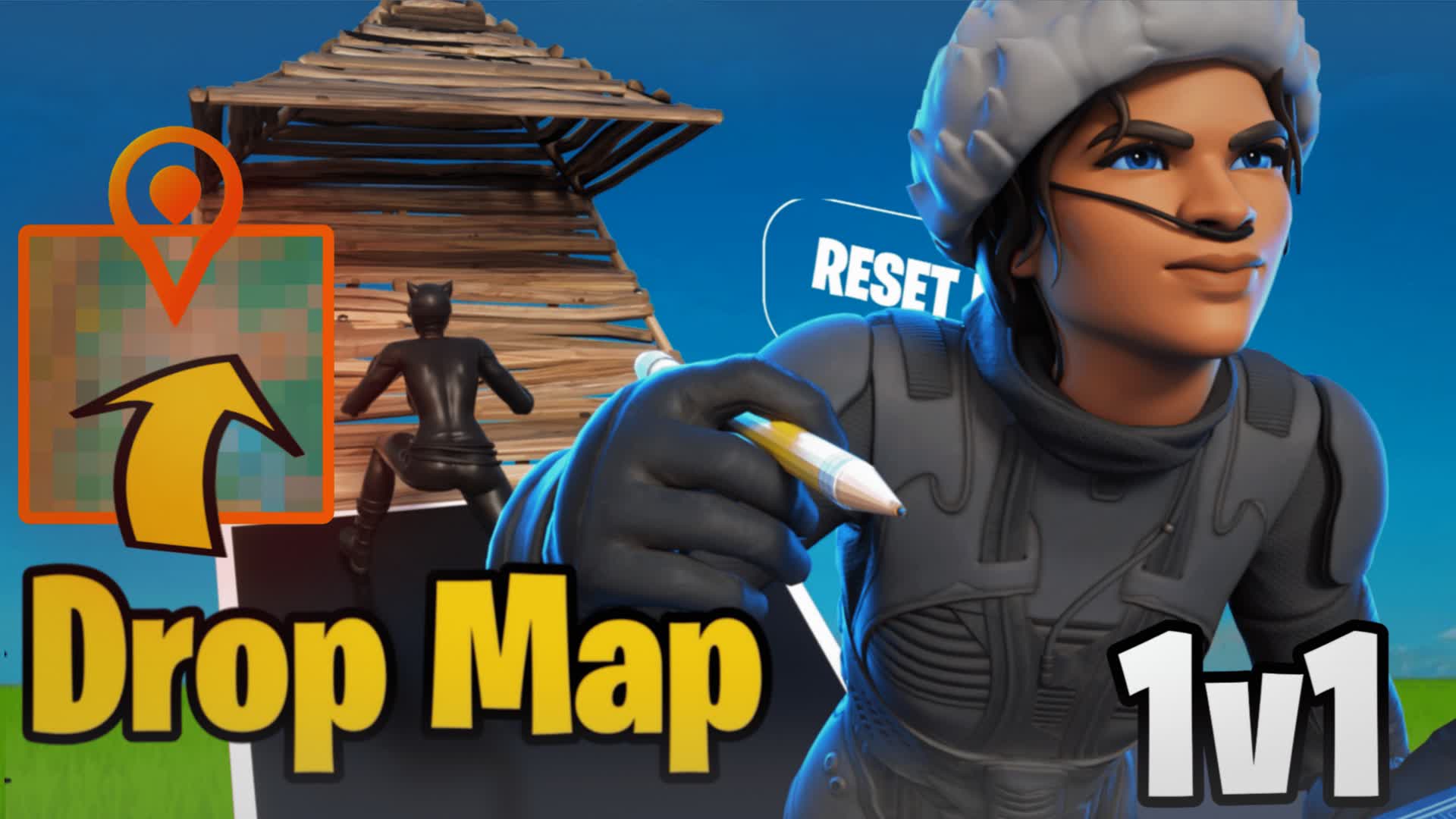 Dropmap 1v1 [Build Fight] 📝 HRDD 8673-4784-4912 par hrdd - Fortnite